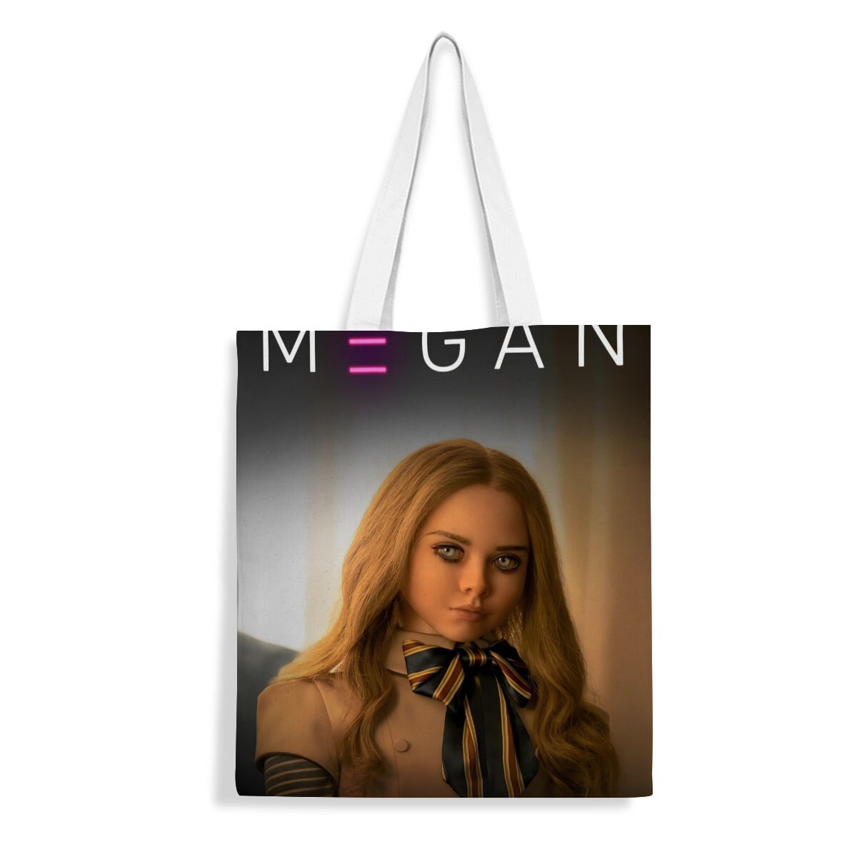 M3GAN Movie Megan-theme canvas Tote Bag for Women Aesthetic Shopping ...