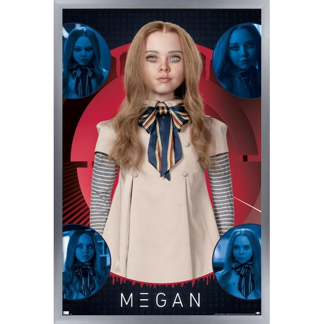 M3gan - Collage Wall Poster, 22.375" x 34" Framed - Walmart.com