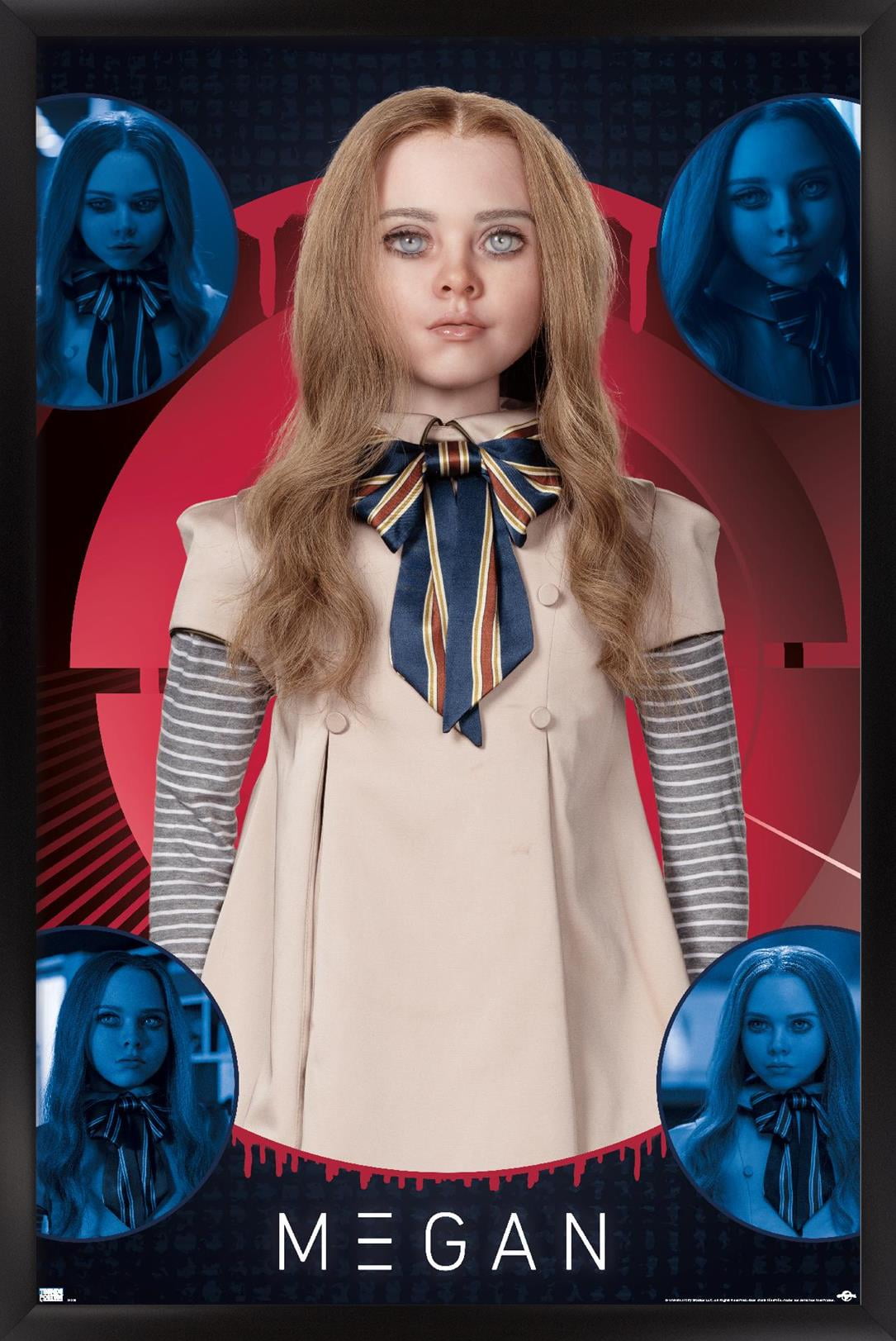 M3gan - Collage Wall Poster, 22.375" x 34" Framed - Walmart.com