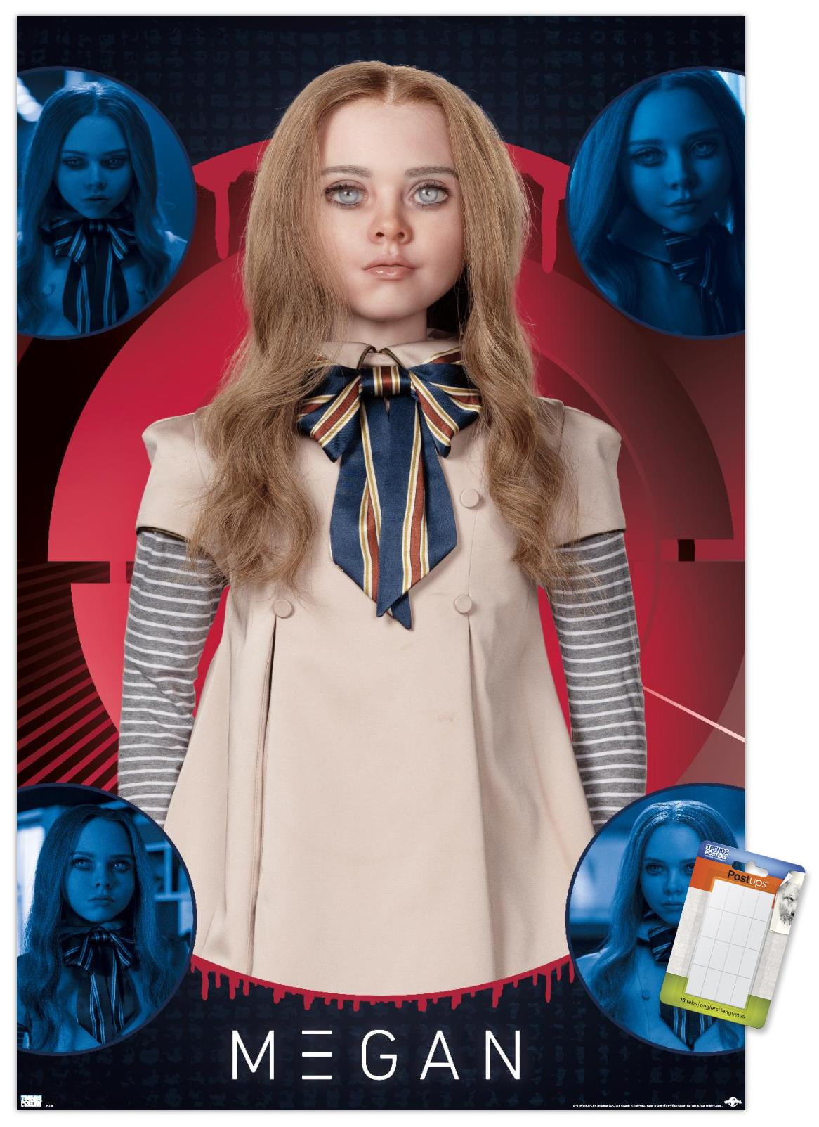 M3gan - Collage Wall Poster, 22.375" x 34" - Walmart.com