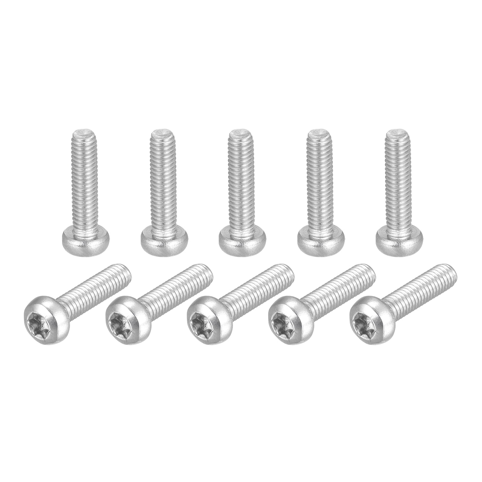 M3x12mm Torx Security Machine Screws, 10 Pack 316 Stainless Steel Pan ...