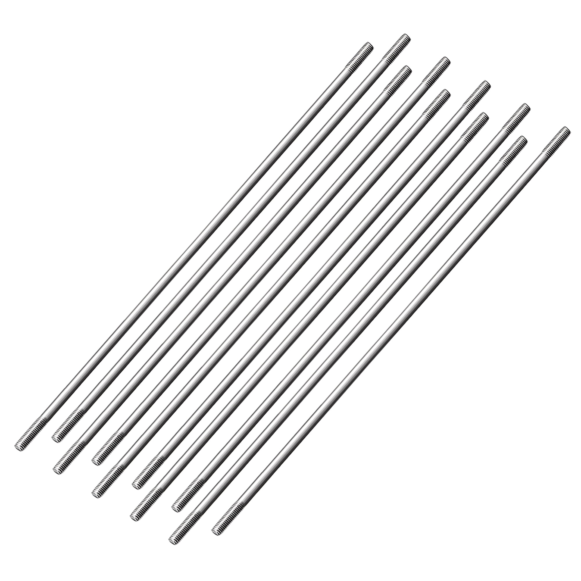 M3x150mm Pushrod Connector Stainless Steel Rod Linkage 10pcs - Walmart.com