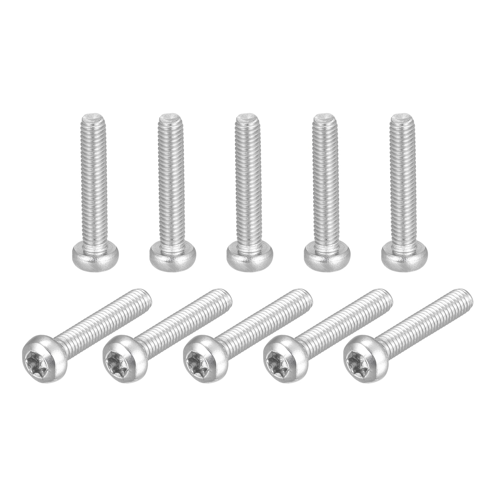M3x16mm Torx Security Machine Screws, 20 Pack 316 Stainless Steel Pan Head Tamper Proof Screw ...