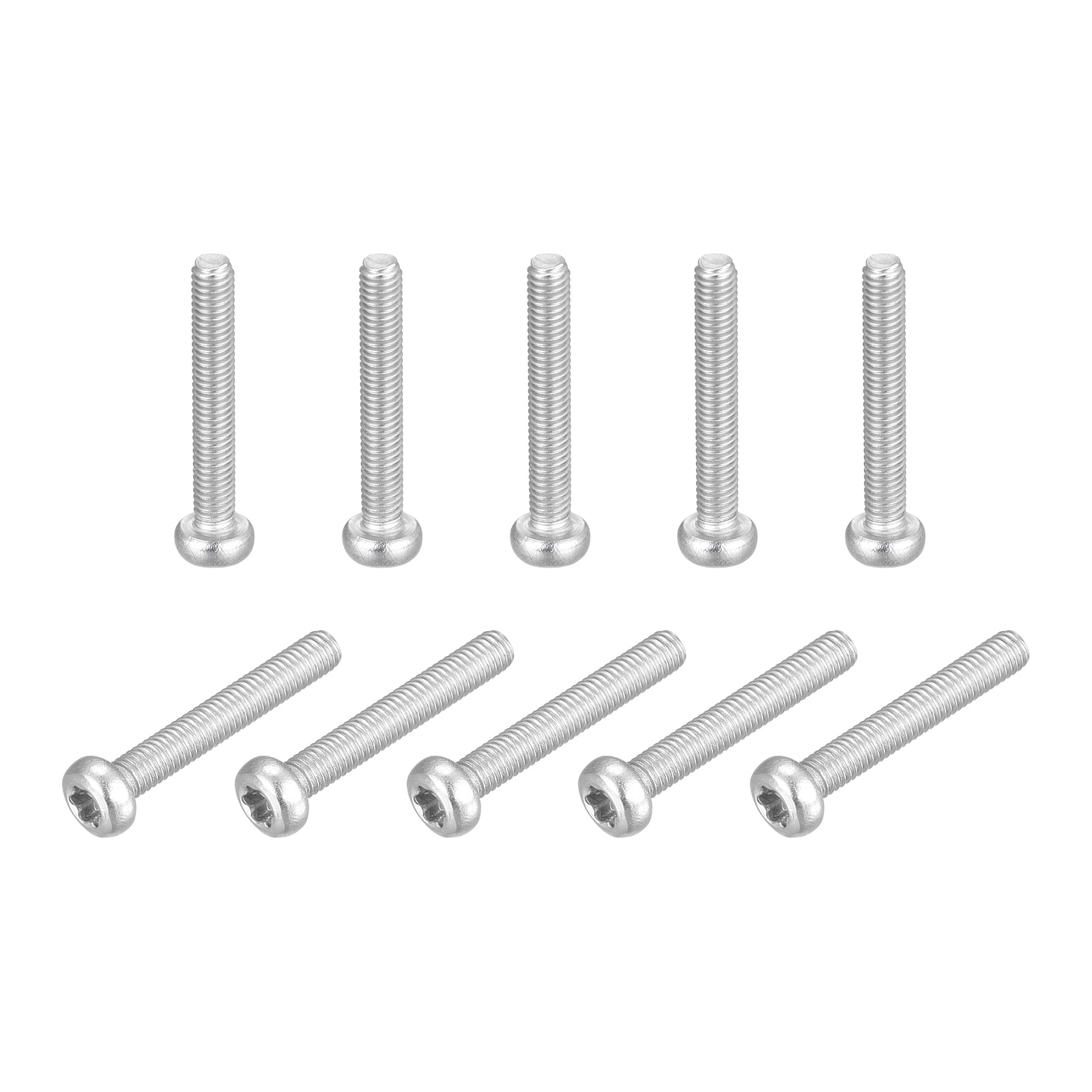 M3x20mm Torx Security Machine Screws, 10 Pack 316 Stainless Steel Pan ...