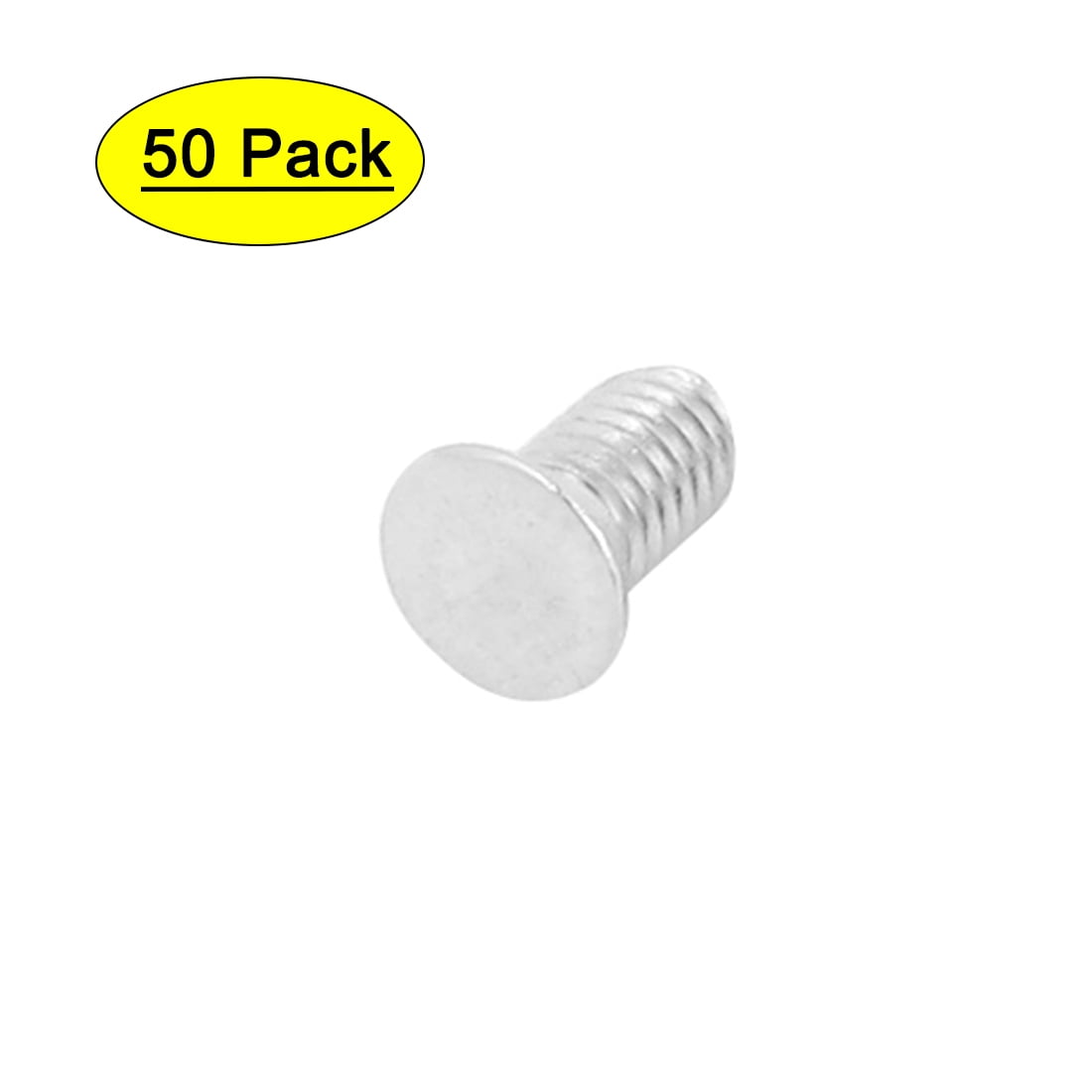 M3x6mm Flush Head Stainless Steel Self Clinching Threaded Studs ...