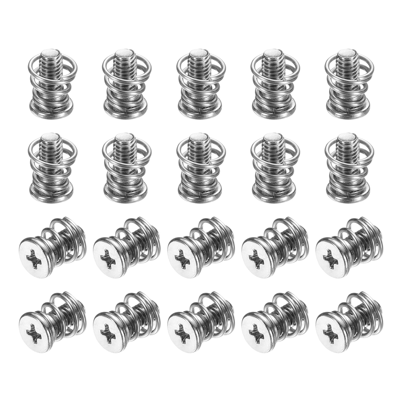 M3x8.1mm Spring Screws, 20 Pcs GPU Graphics Card Back Plate Screws for ...