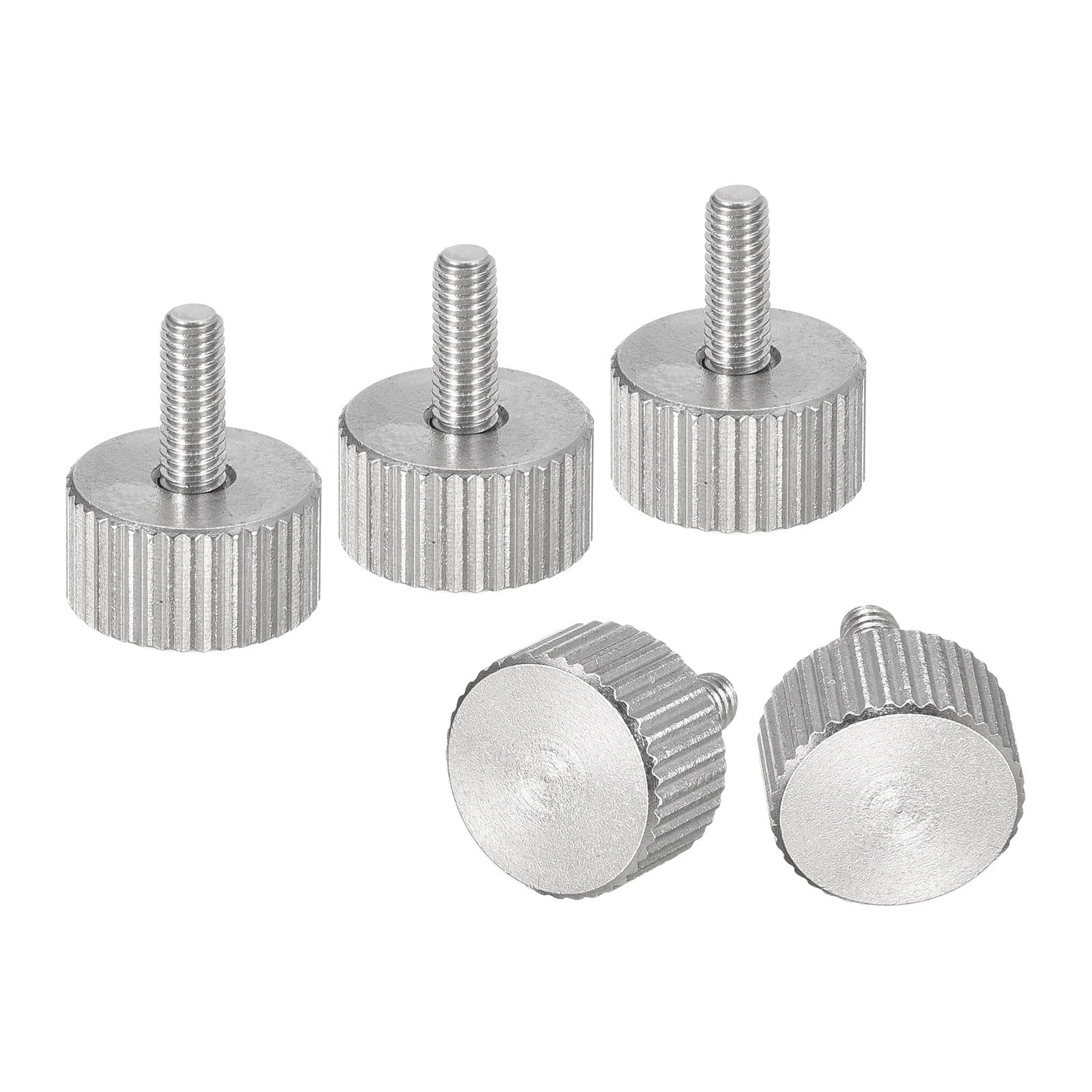 M3x8mm Knurled Thumb Screws, 5 Pack 304 Stainless Steel Flat Knurled Head Bolts - Walmart.com