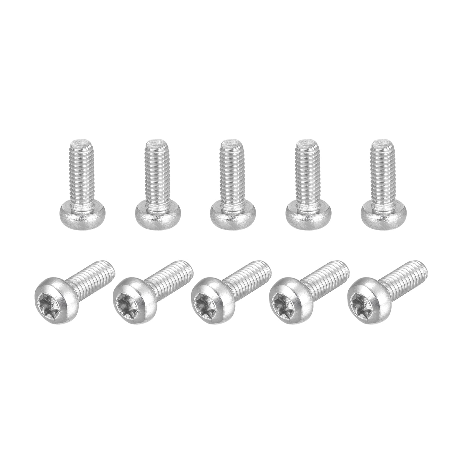 M3x8mm Torx Security Machine Screws, 20 Pack 316 Stainless Steel Pan ...