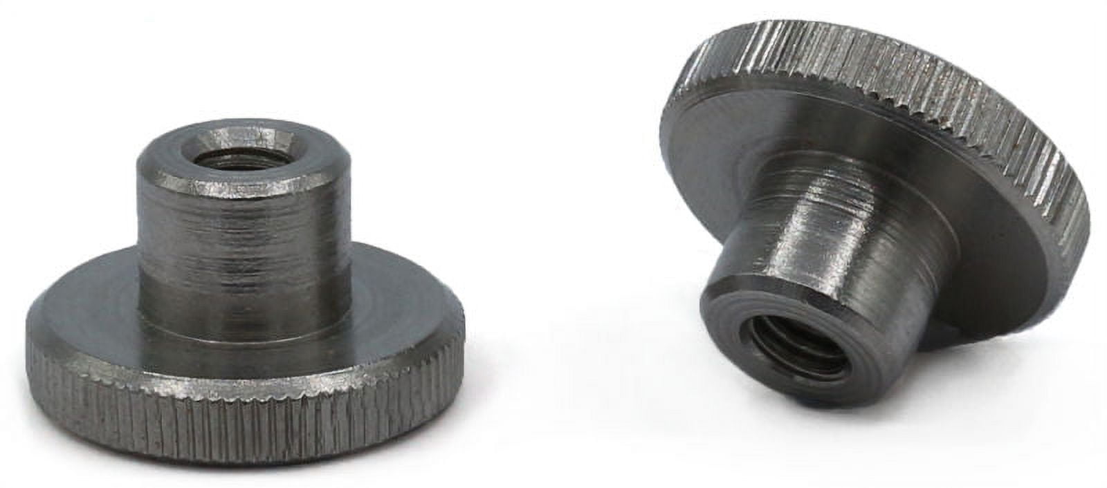 M4-0.7 Knurled Thumb Nuts / High Type / 303 Stainless Steel / DIN466 ...