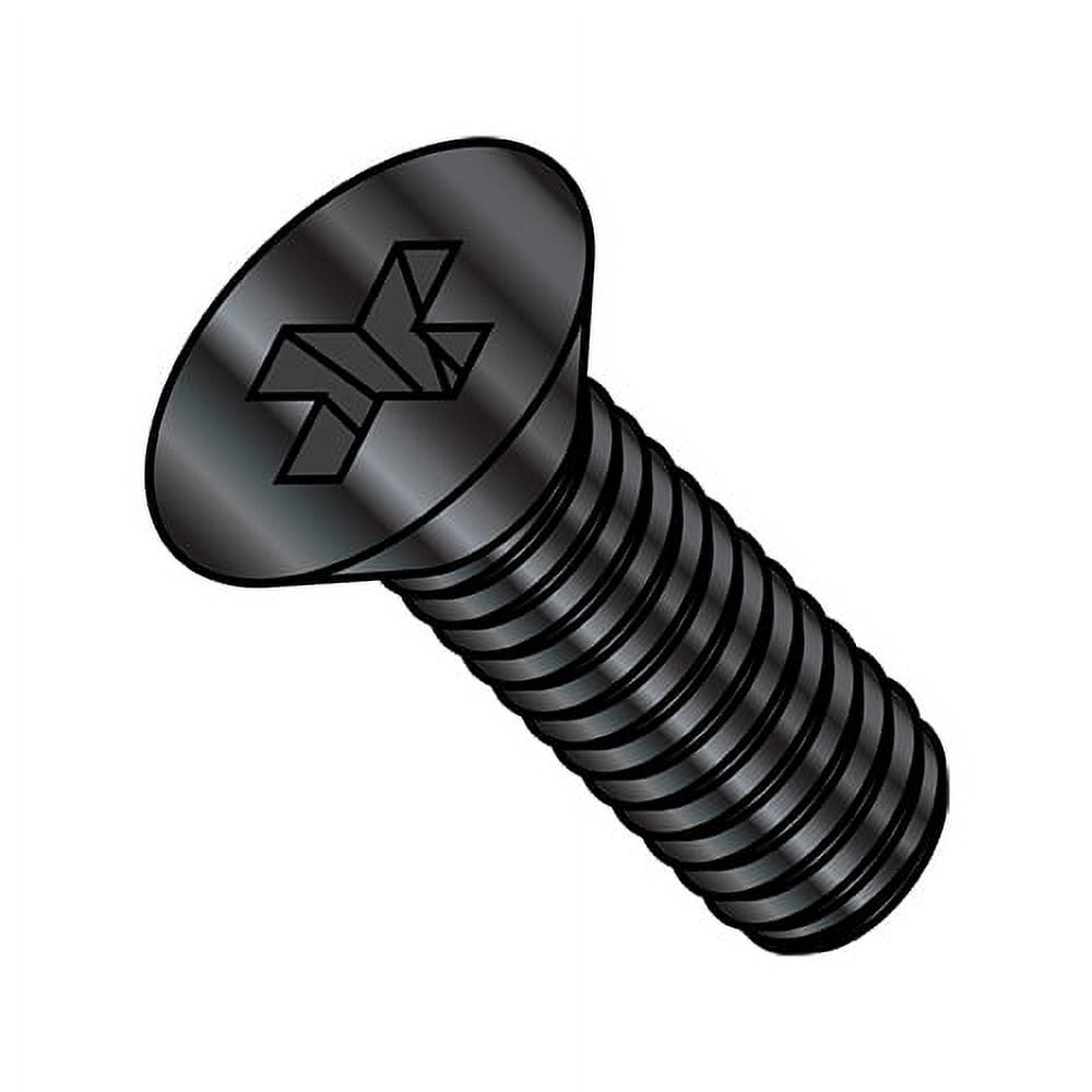 M4-0.7X10 Din 965 & ISO 7046 Metric Phillips Flat Machine Screw Full ...
