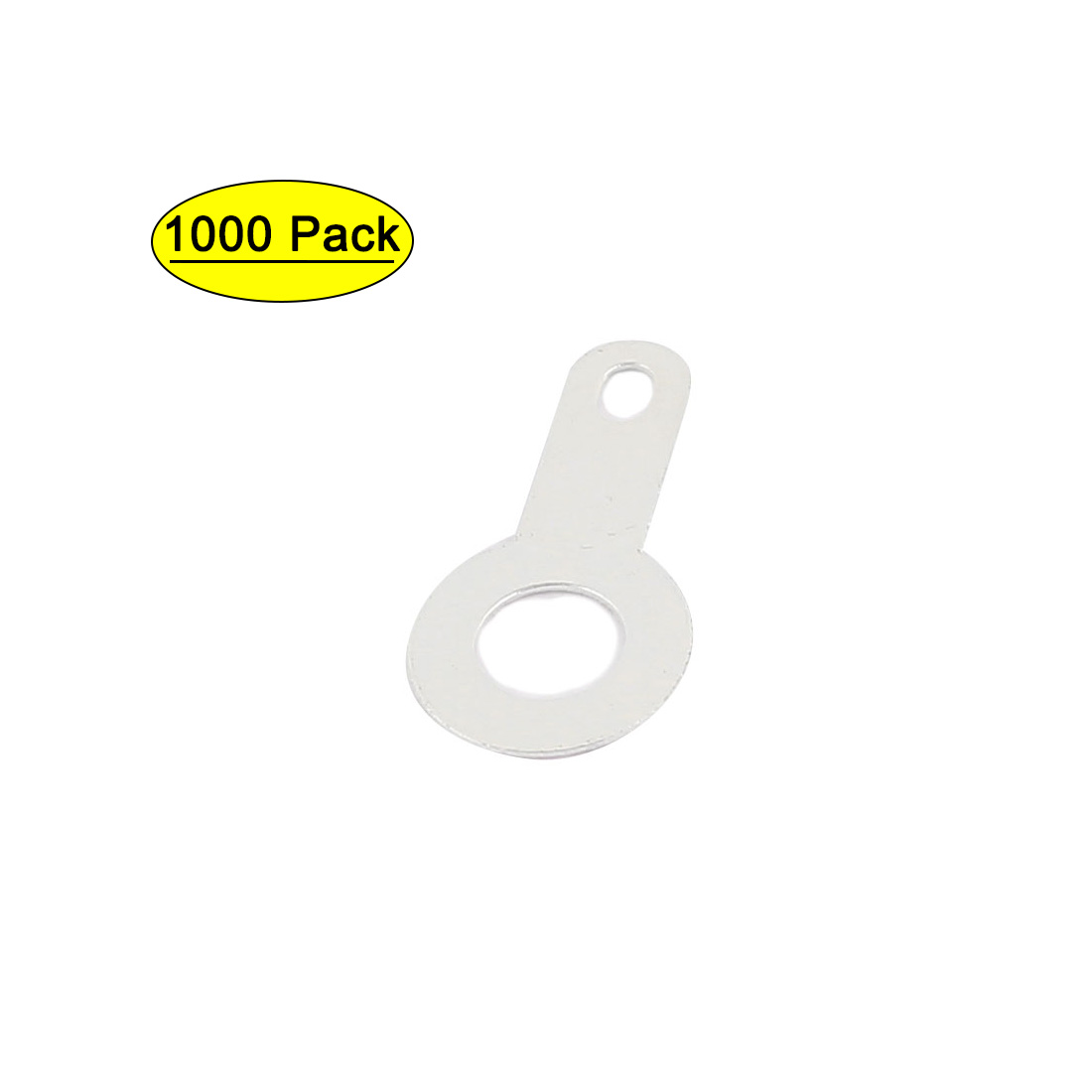 M4.2 Lug Plate Solder Bare Ring Terminal Connector Crimp Silver Tone ...