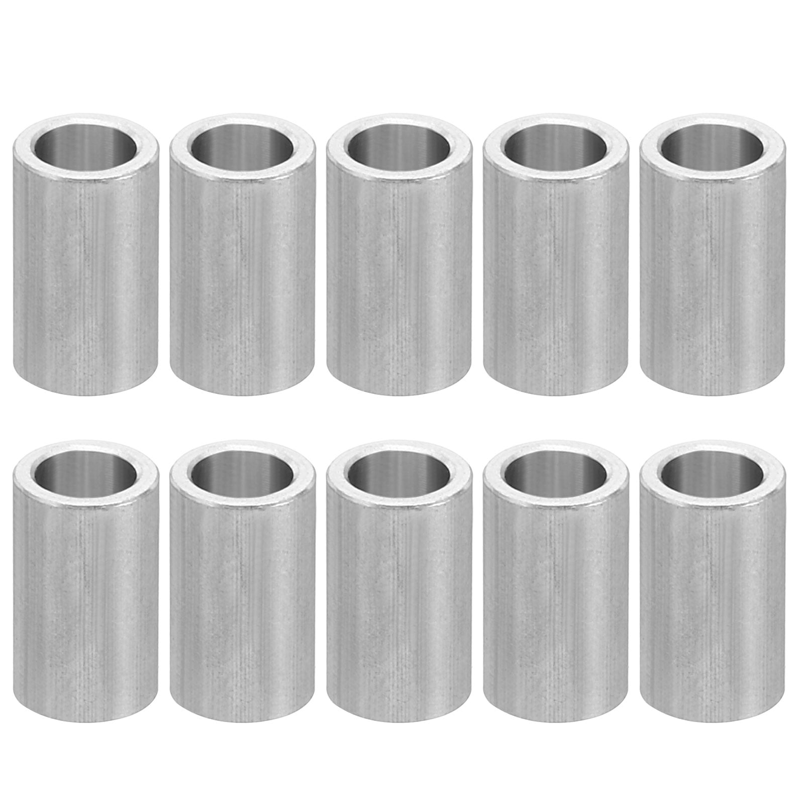 M4 Aluminum Spacers, 10 Pcs Metal Spacer Aluminum 4.1mm ID x 6mm OD x ...