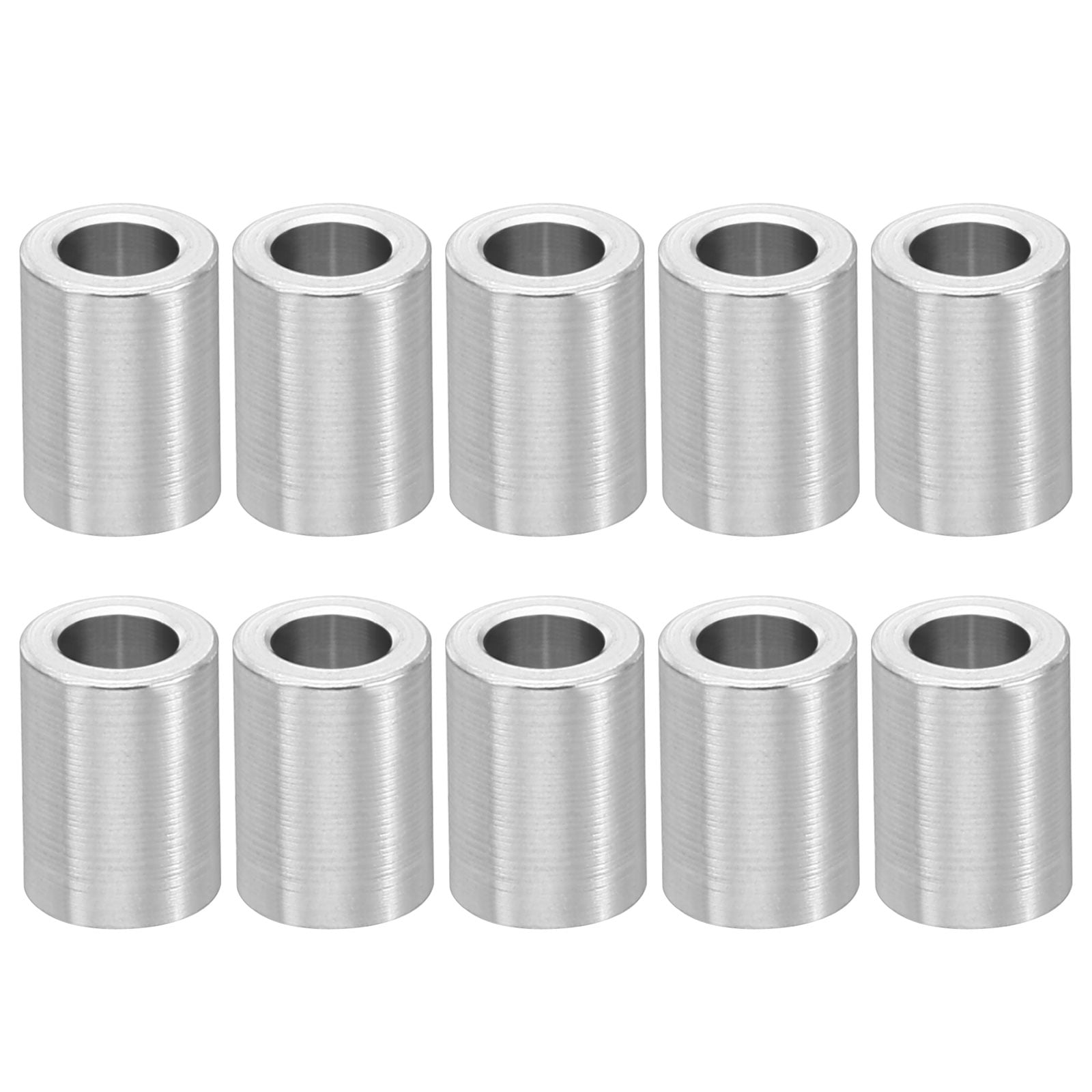 M4 Aluminum Spacers, 10 Pcs Metal Spacer Aluminum 4.1mm ID x 7mm OD x ...