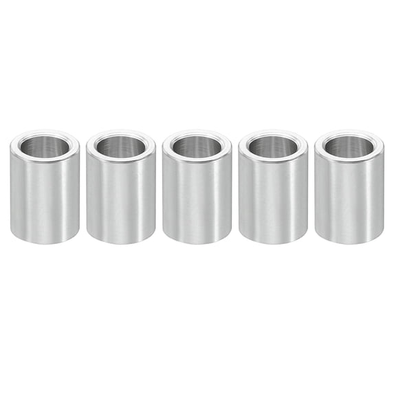 M4 Aluminum Spacers, 5 Pcs Metal Spacer Aluminum 4.1mm ID x 6mm OD x ...