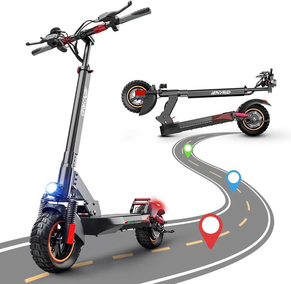 M4 Electric Scooter with Seat for Adult, 28 Mph Max Speed & 31 Miles ...