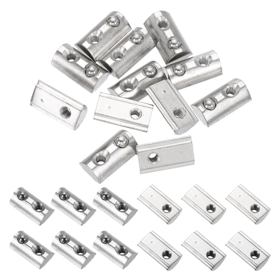 M4 Half Round Roll in Spring T Nuts 3030 Series Carbon Steel T Slot ...
