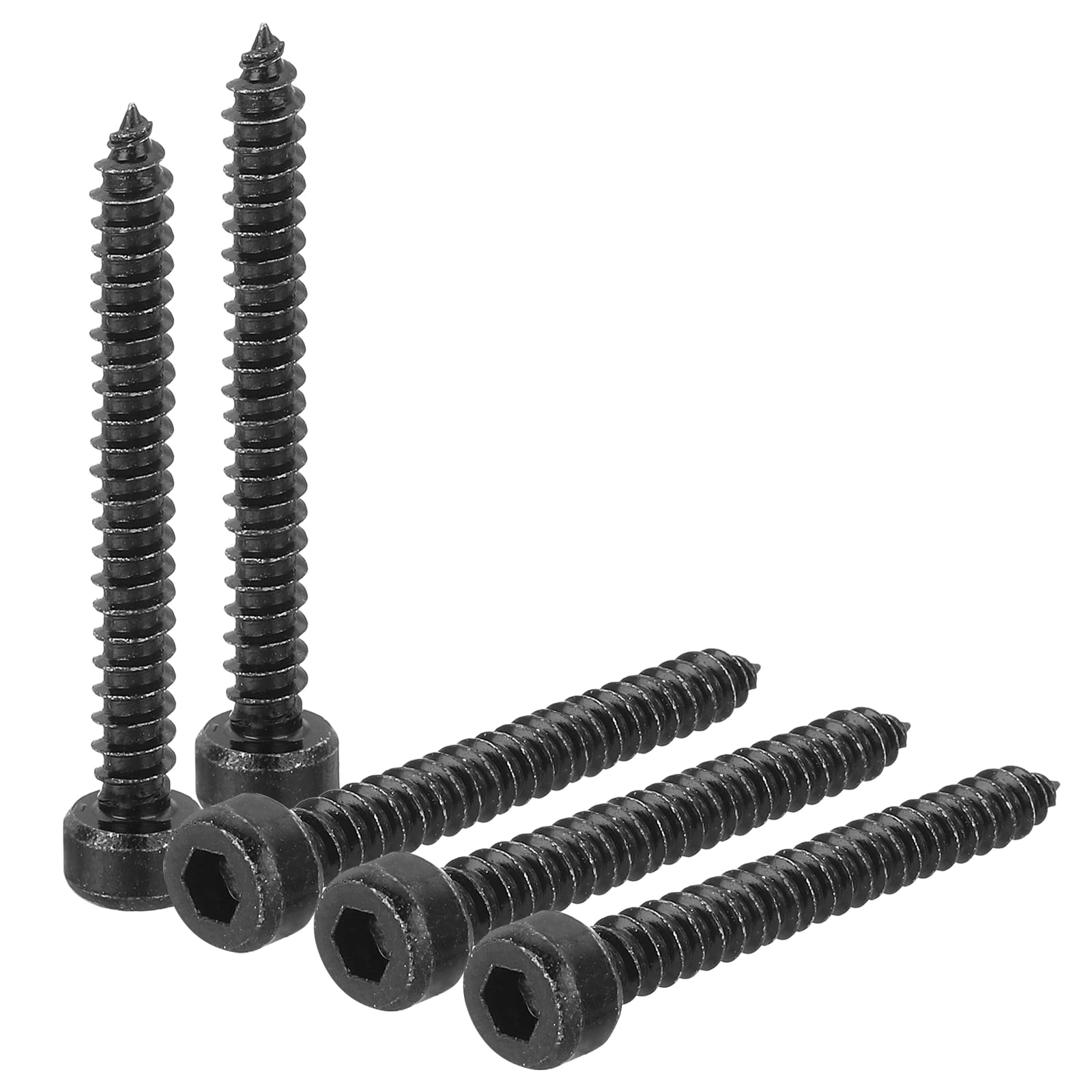 M4 Hex Socket Head Cap Self-Tapping Screw, 50Pack M4x35mm 304 Stainless ...