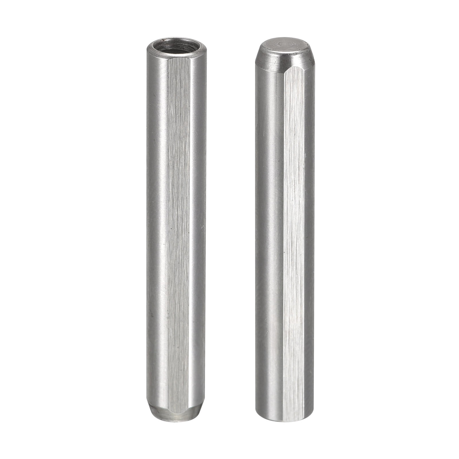 M4 Internal Thread Dowel Pin 2 Pack 6x40mm Chamfering Flat Exhaust ...