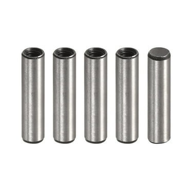 Uxcell 4mmx40mm 304 Stainless Steel Dowel Pin 10 Pack - Walmart.com