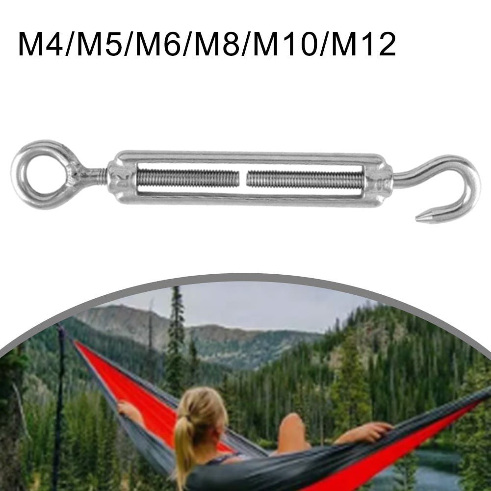 M4-M16 304 Hook Eye Adjustable Wire Rope Tensioner Flower Basket Screws ...