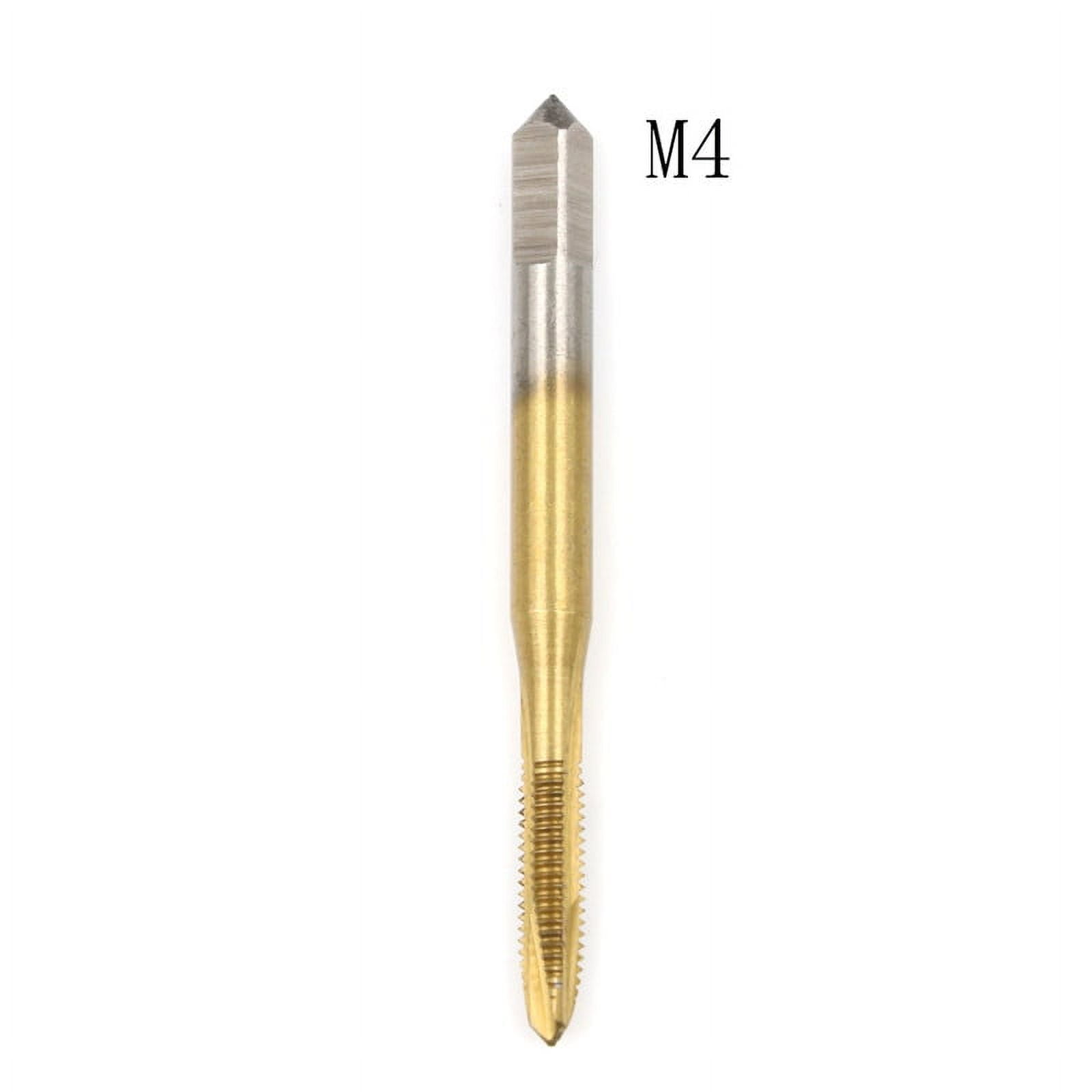 (M4) M2/M2.5/M3/M3.5/M4/M5/M6/M8 HSS Metric Straight Flute Thread Screw ...