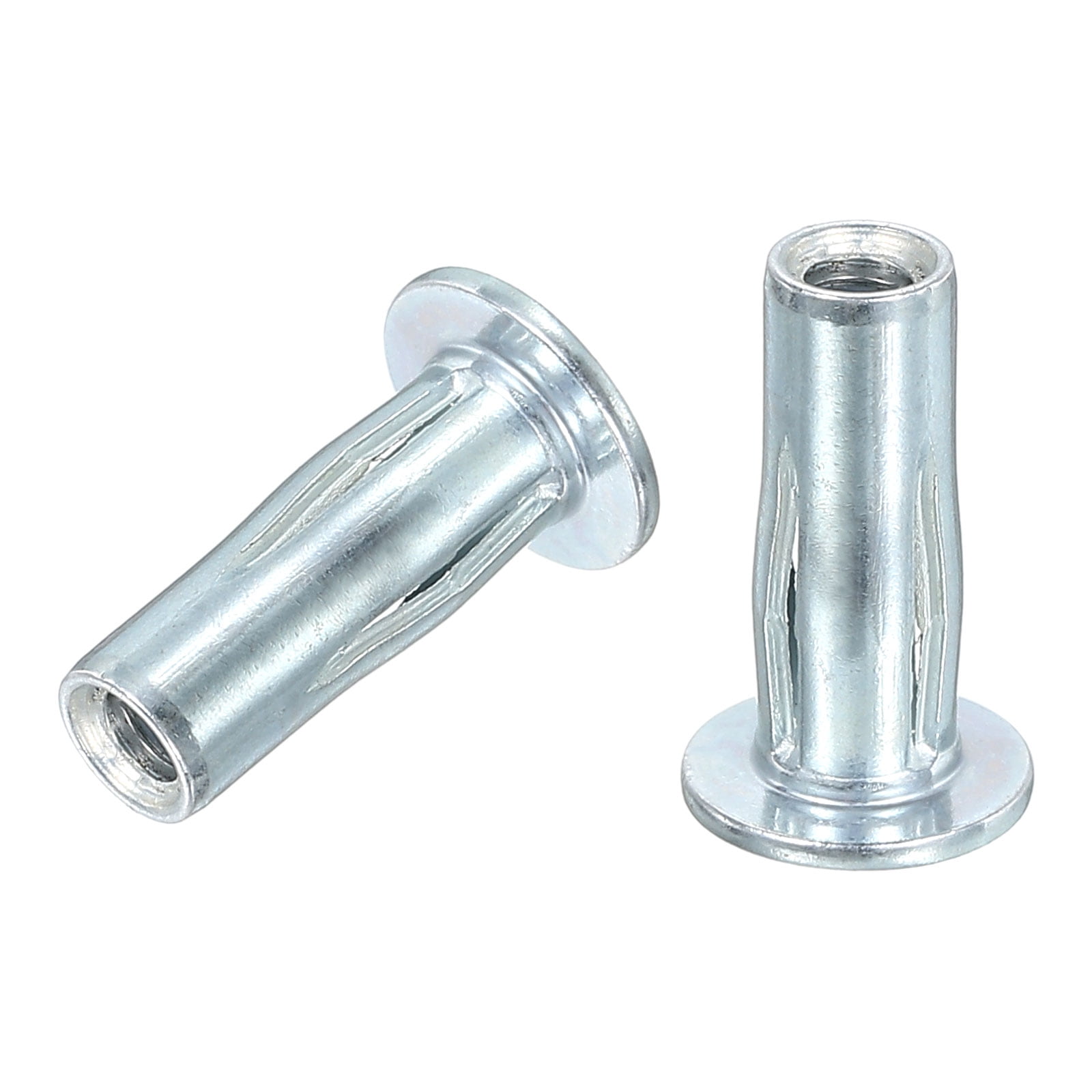 M4 Multi-Grip Rivet Nuts, 5PACK Pre-Bulbed Insert Nut Carbon Steel ...