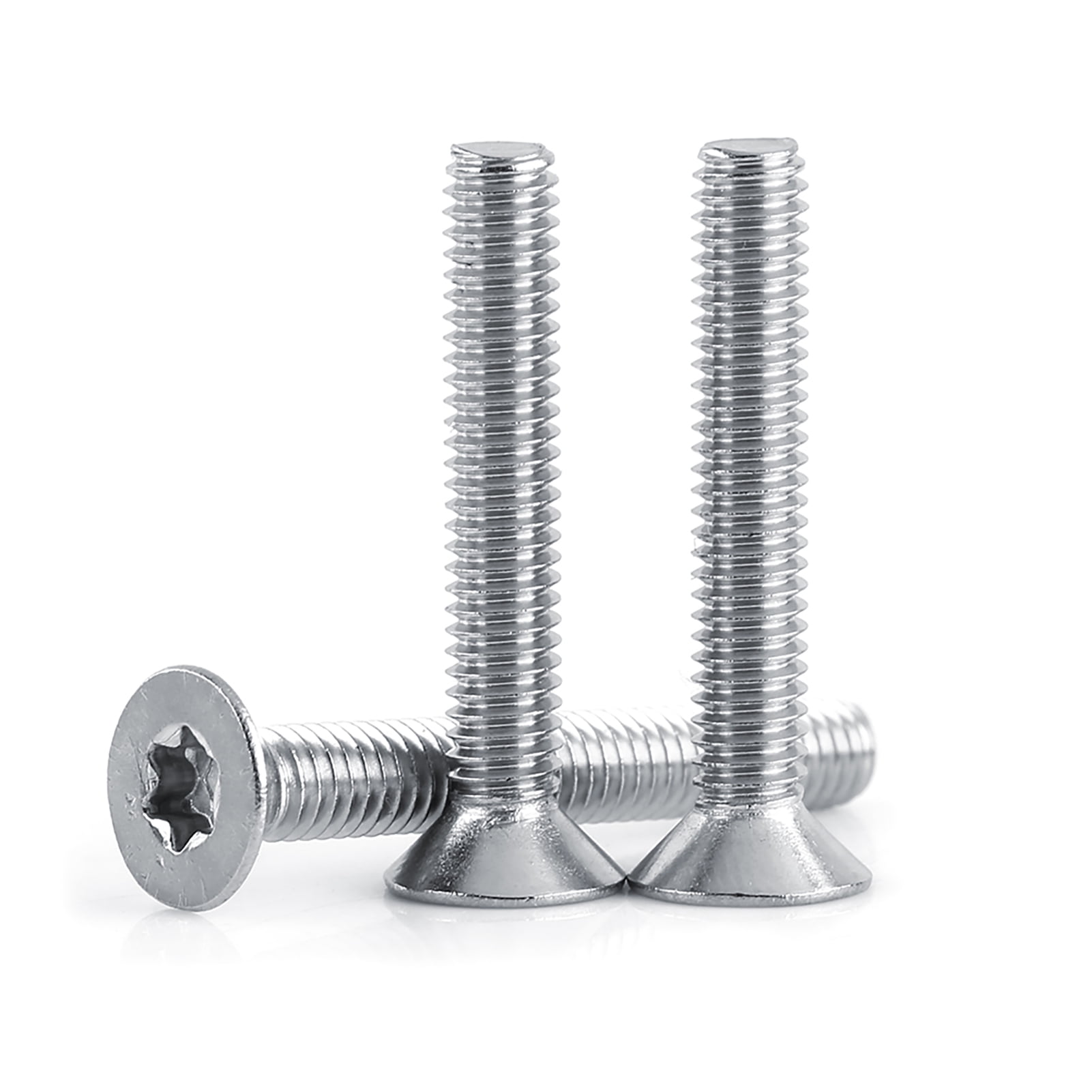M4 Stainless Steel Flat Head Star Drive Machine Screws Bolts (M4×30 ...