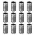 M4 Steel Spacers, 12 Pcs Metal Spacers Steel 4mm ID x 6mm OD x 10mm L ...