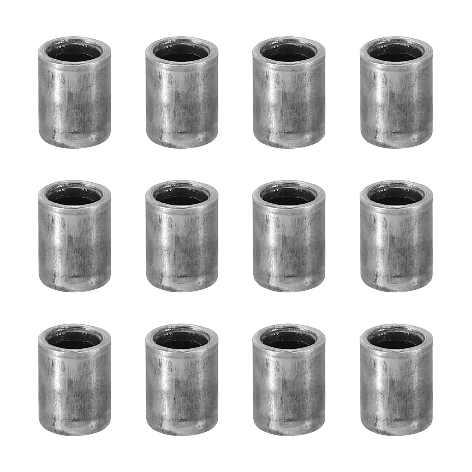 M4 Steel Spacers, 12 Pcs Metal Spacers Steel 4mm ID x 6mm OD x 6mm L ...