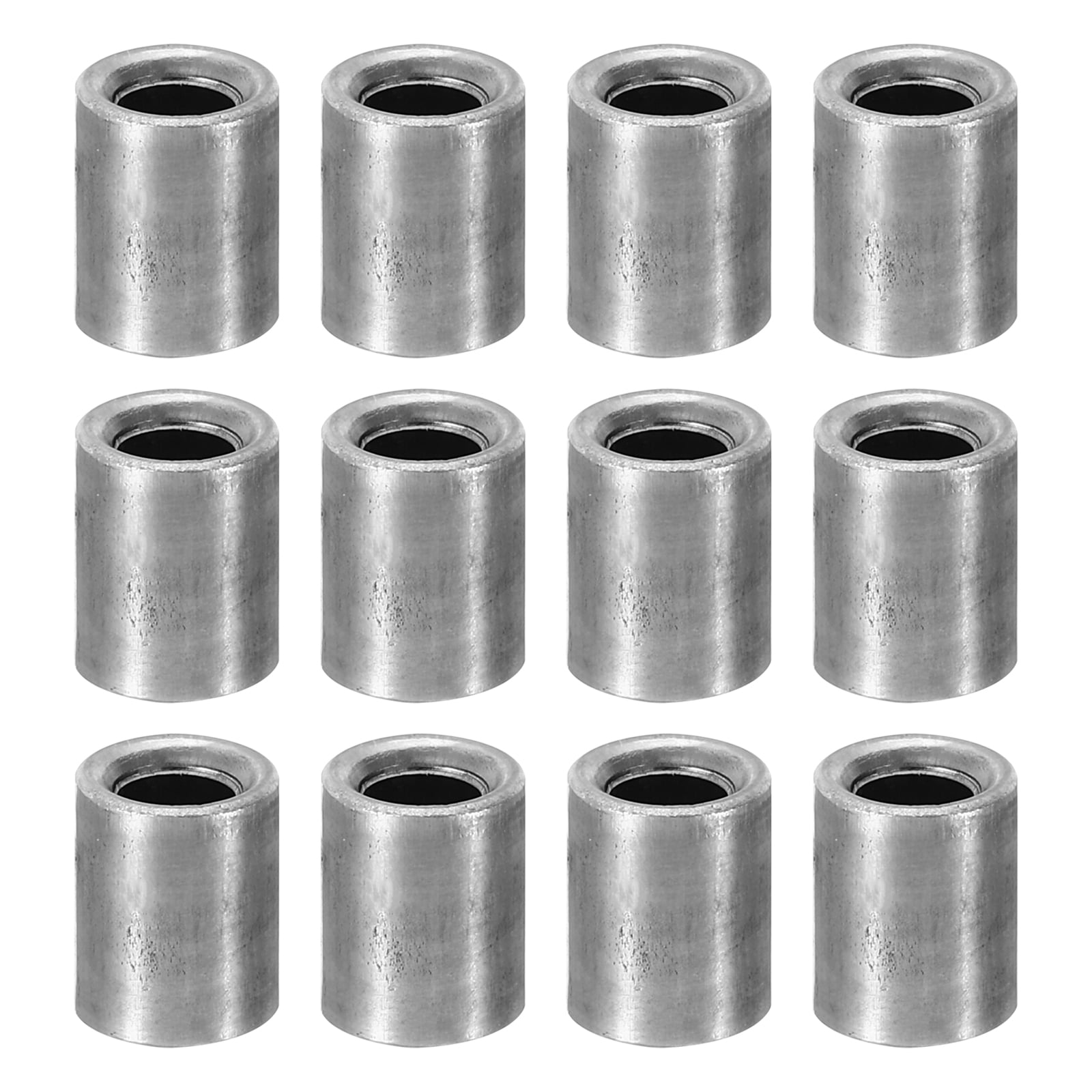 M4 Steel Spacers, 24 Pcs Metal Spacers Steel 4mm ID x 8mm OD x 9mm L ...