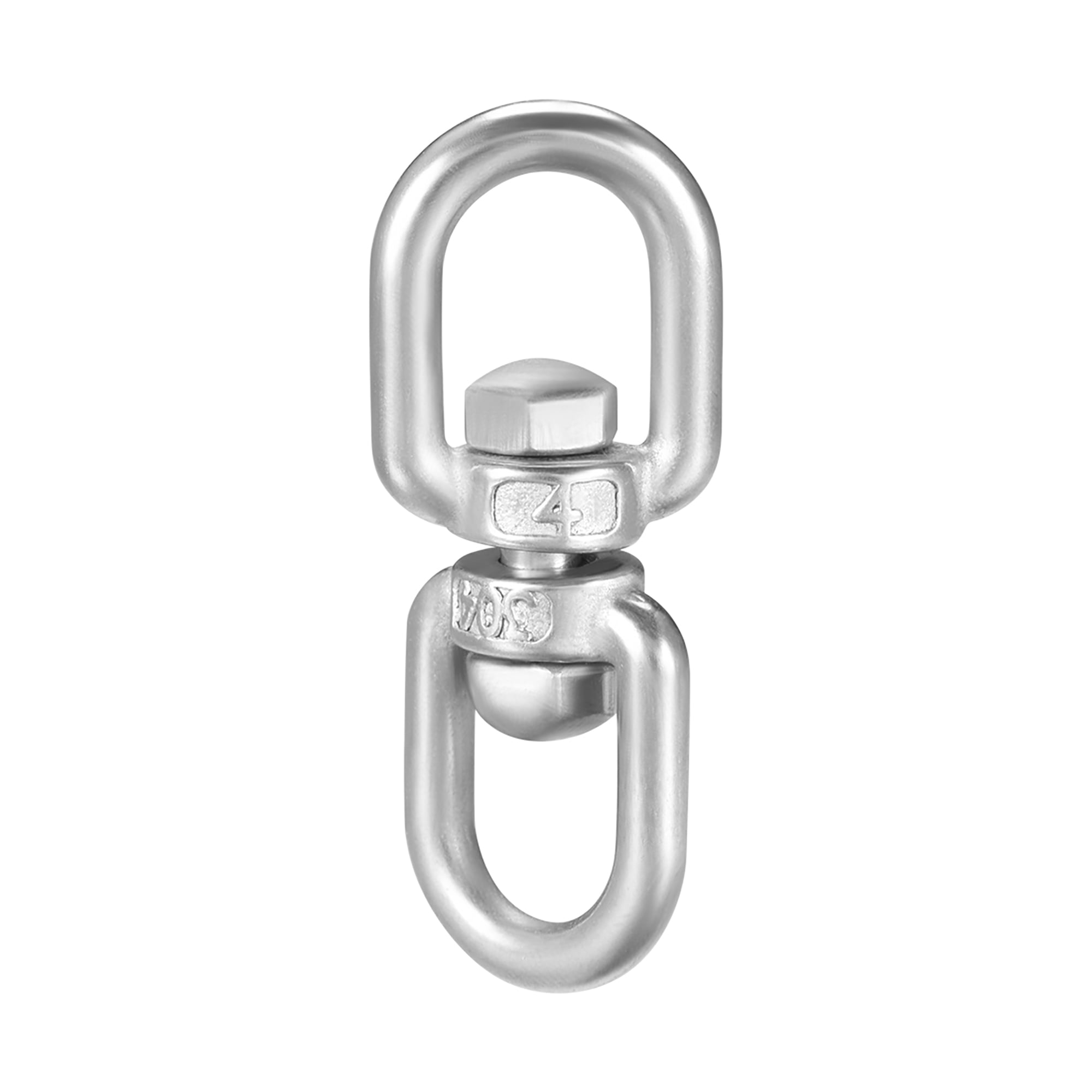 M4 Swivel Eye Double Ended Round Ring Rotating Hoist Eye to Eye Bolt 1 ...