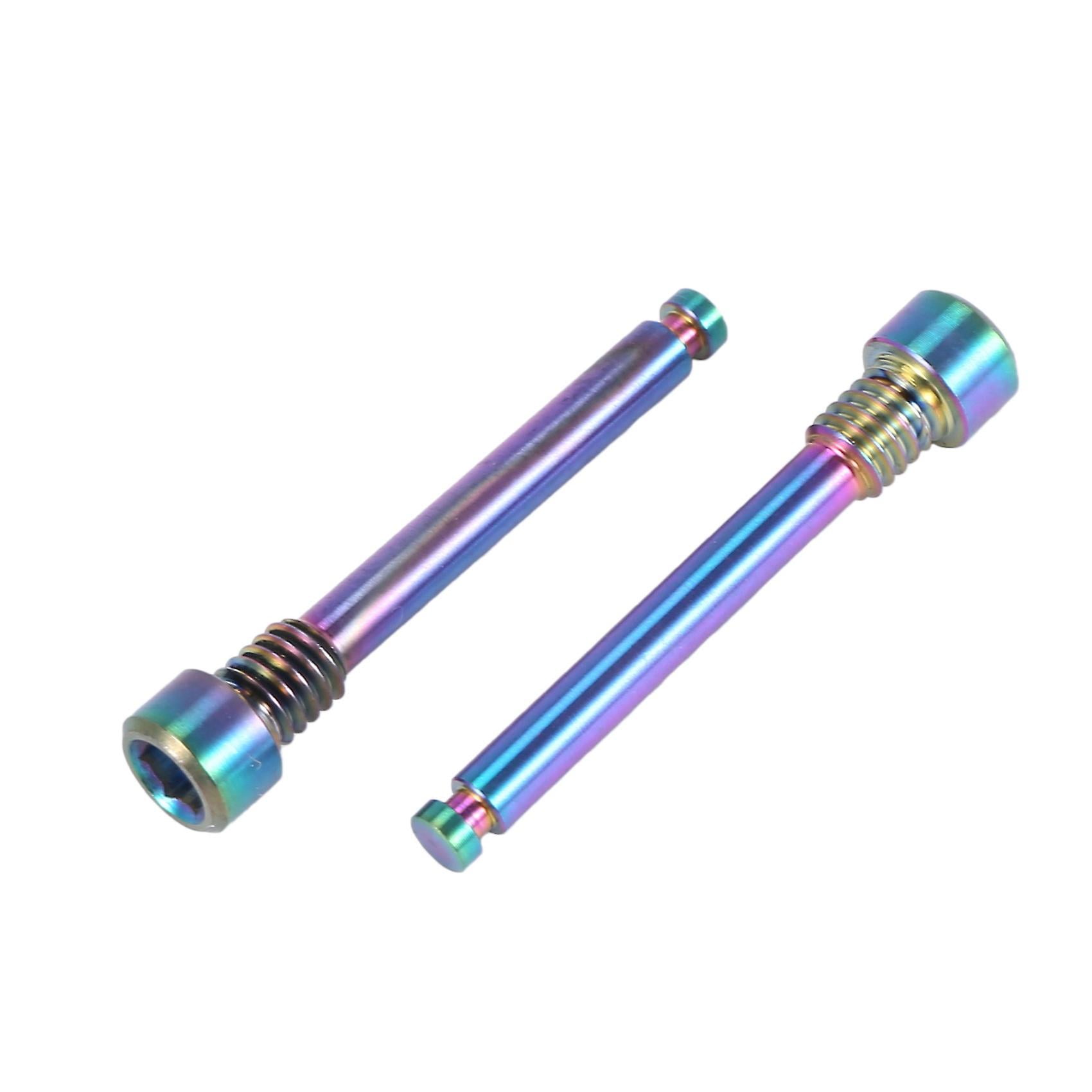 M4 Titanium Bolts For Bicycle Disc Brake Pad Threaded Pin Inserts Screw For R Hydraulic Disk ...