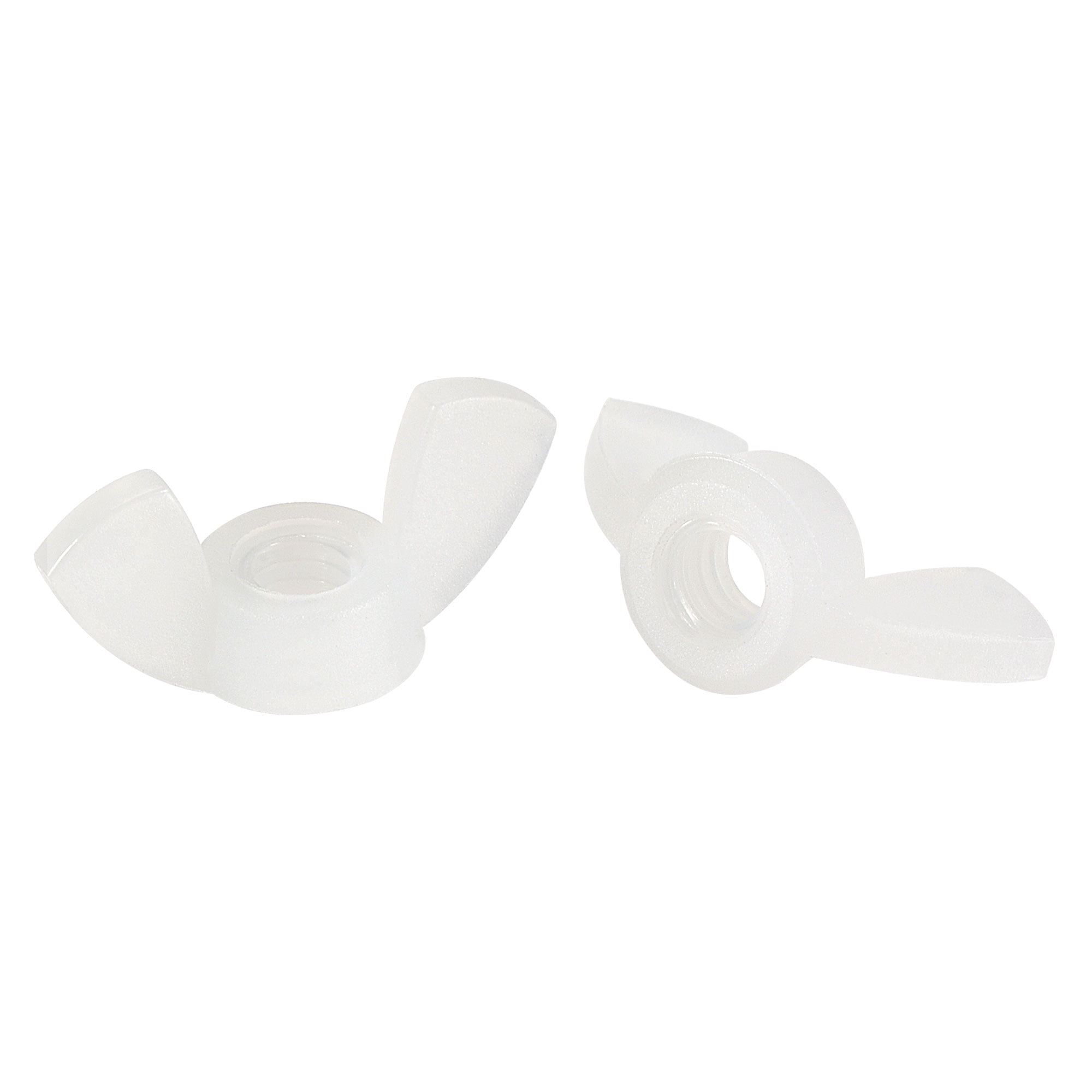 M4 Wing Nuts Butterfly Nut Nylon White 15 Pack - Walmart.com