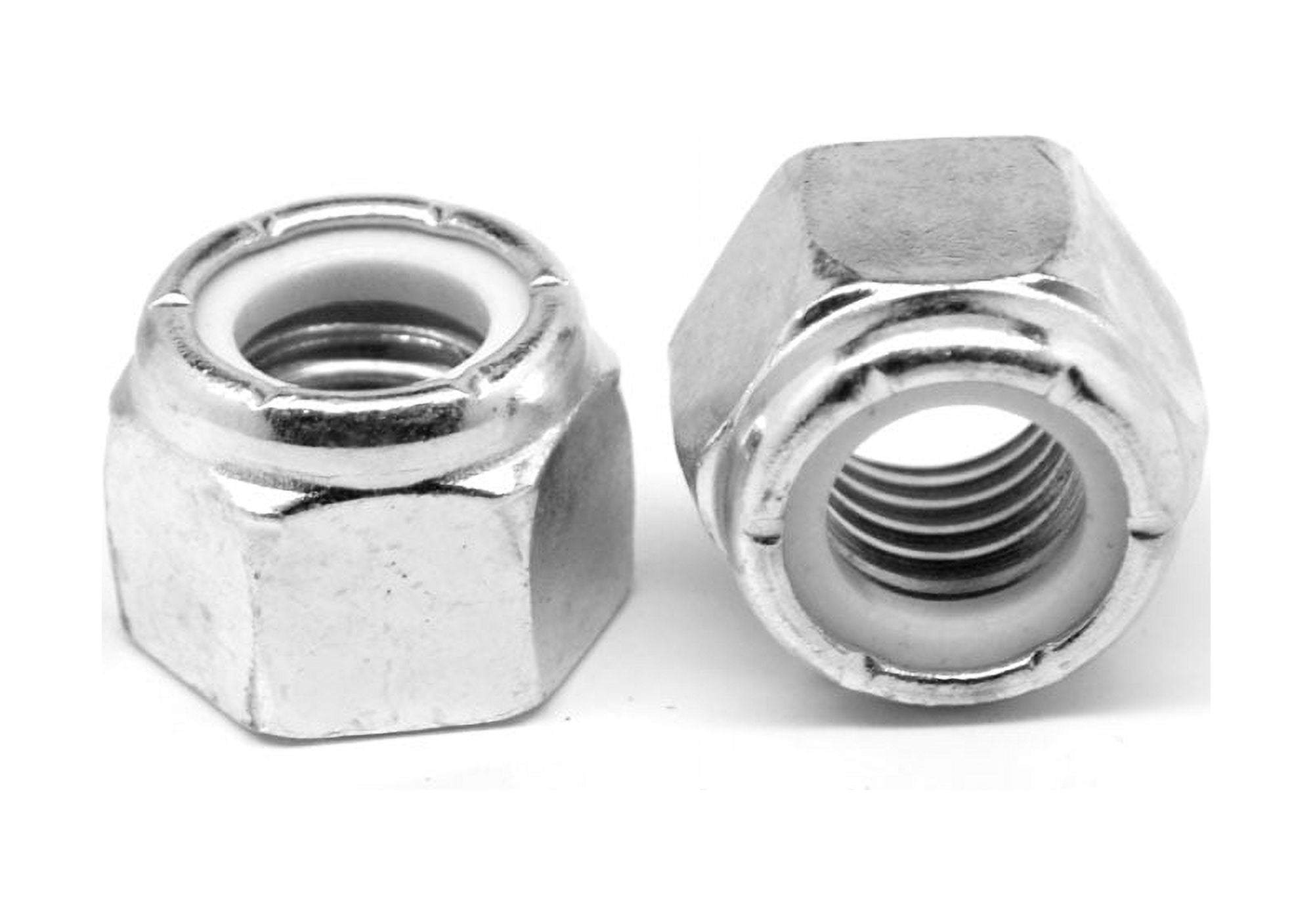 M4 x 0.70 Coarse Thread DIN 985 Class 8 Nyloc (Nylon Insert Locknut ...