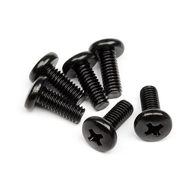 M4 x 10 mm Binder Head Screw, 6 Piece - Walmart.com