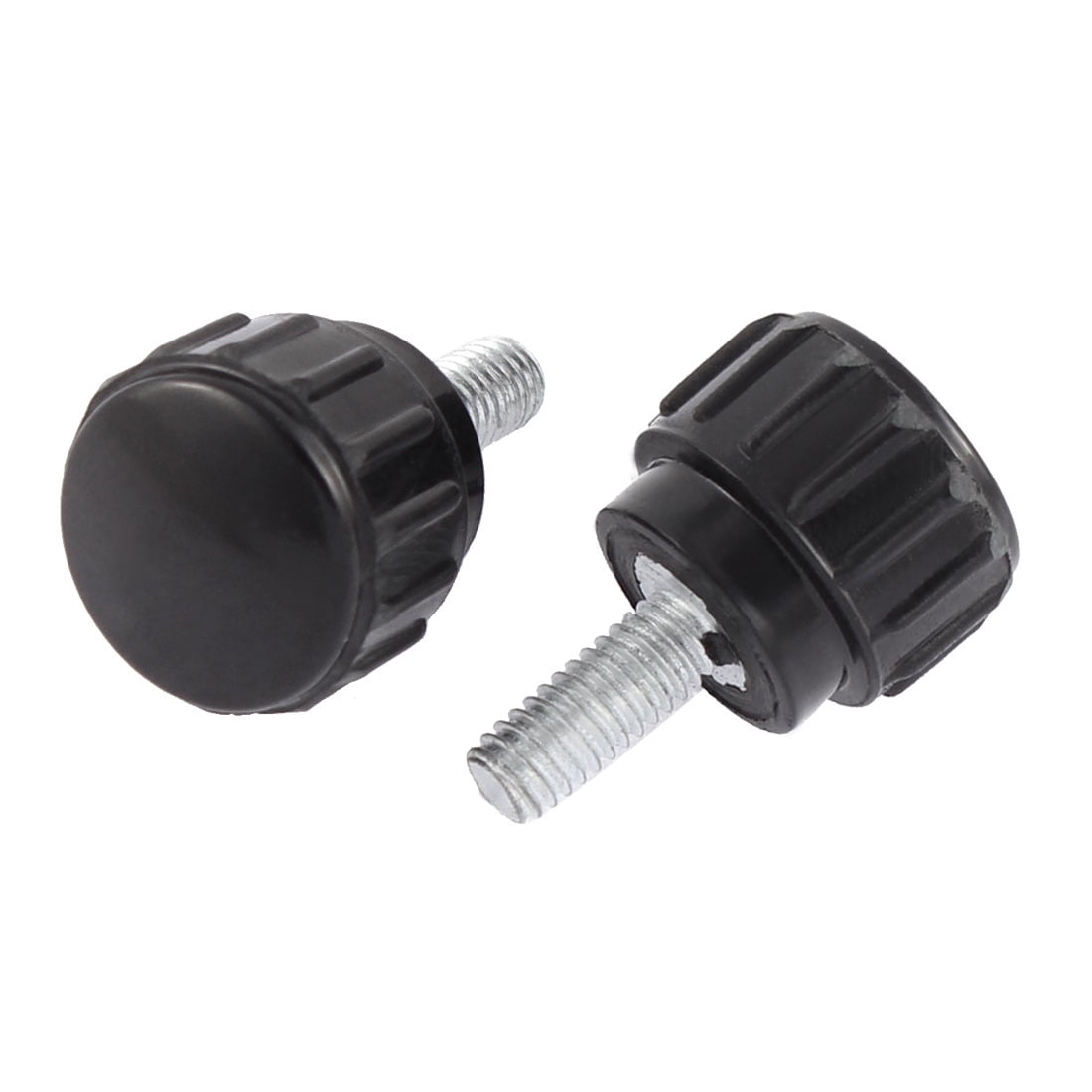 M4 x 10mm Round Head Screw On Thumbscrews Knurled Clamping Knob Grips 2 ...