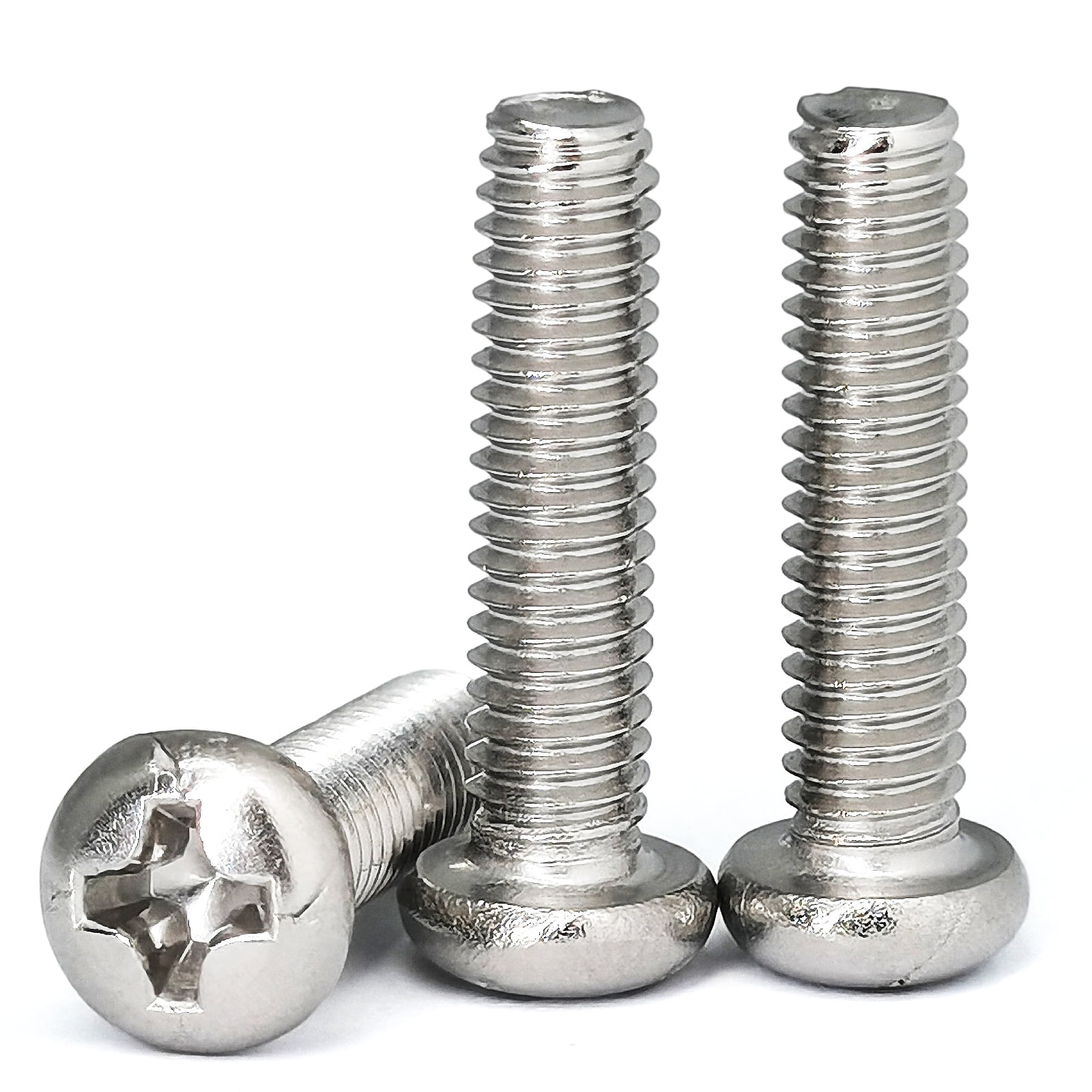 M4 x 16mm Phillips Screw Bolt, Pan Head Machine Screw Phillips Bolt For ...