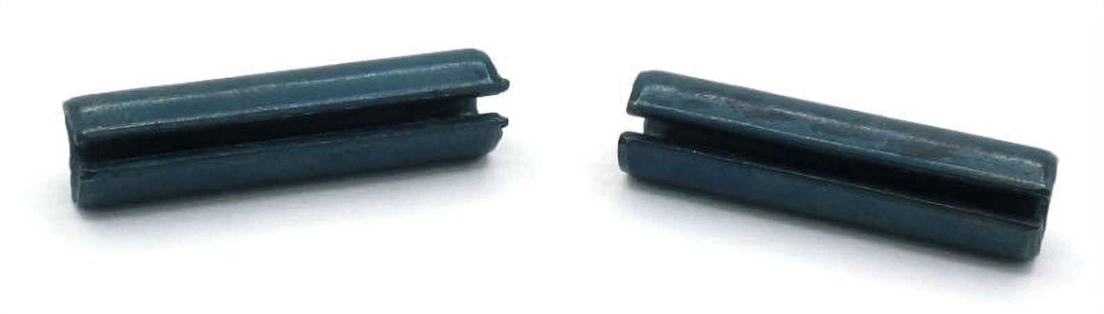 M4 x 36mm Roll (Spring) Pins / Steel / Plain (Thermal Black) / ISO 8752 ...