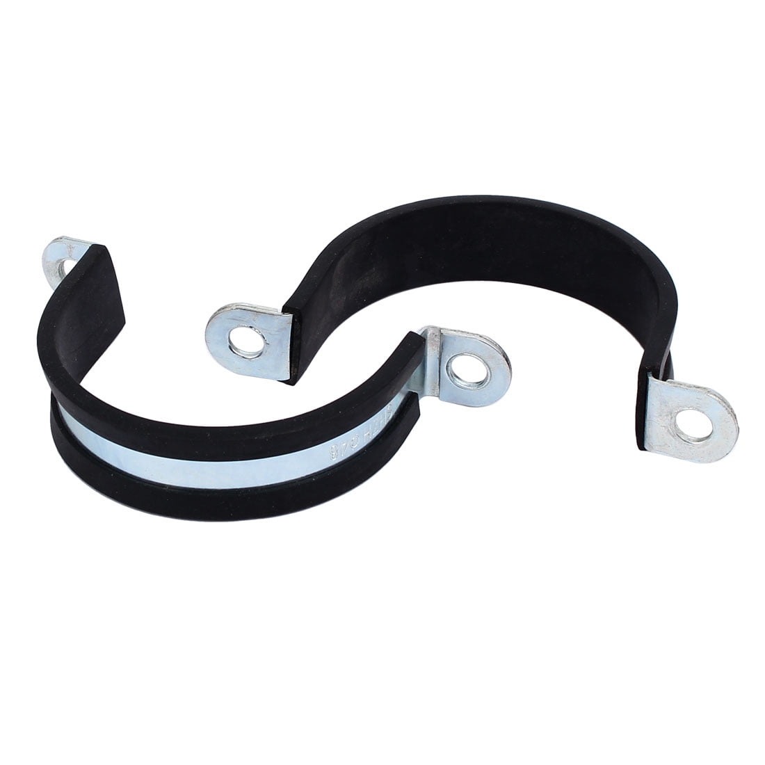 M48 EPDM Rubber Lined U Shaped Pipe Tube Strap Clamps Clips Fasteners ...