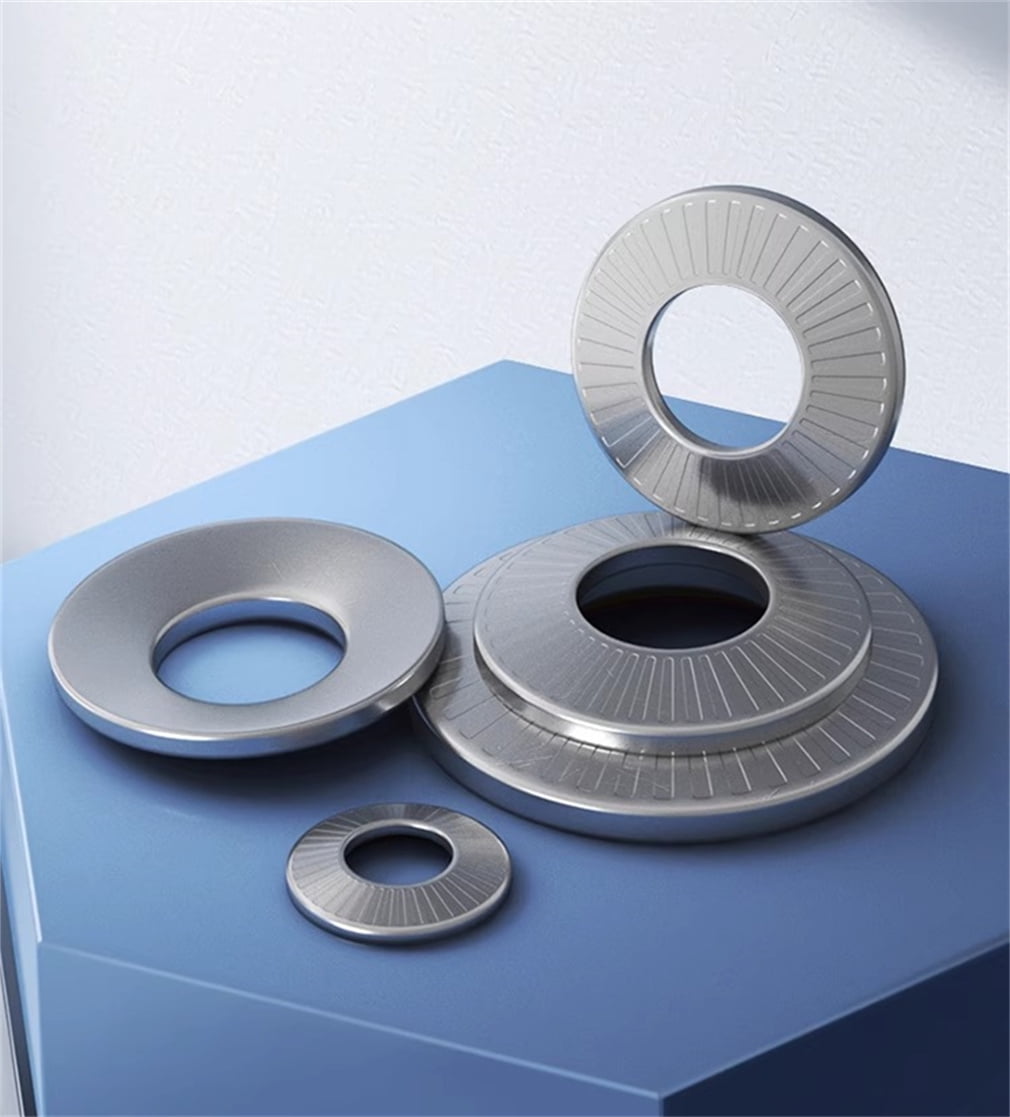 M4x10 (50pcs)Middle side Belleville Washers Conical Disc Spring Cup ...