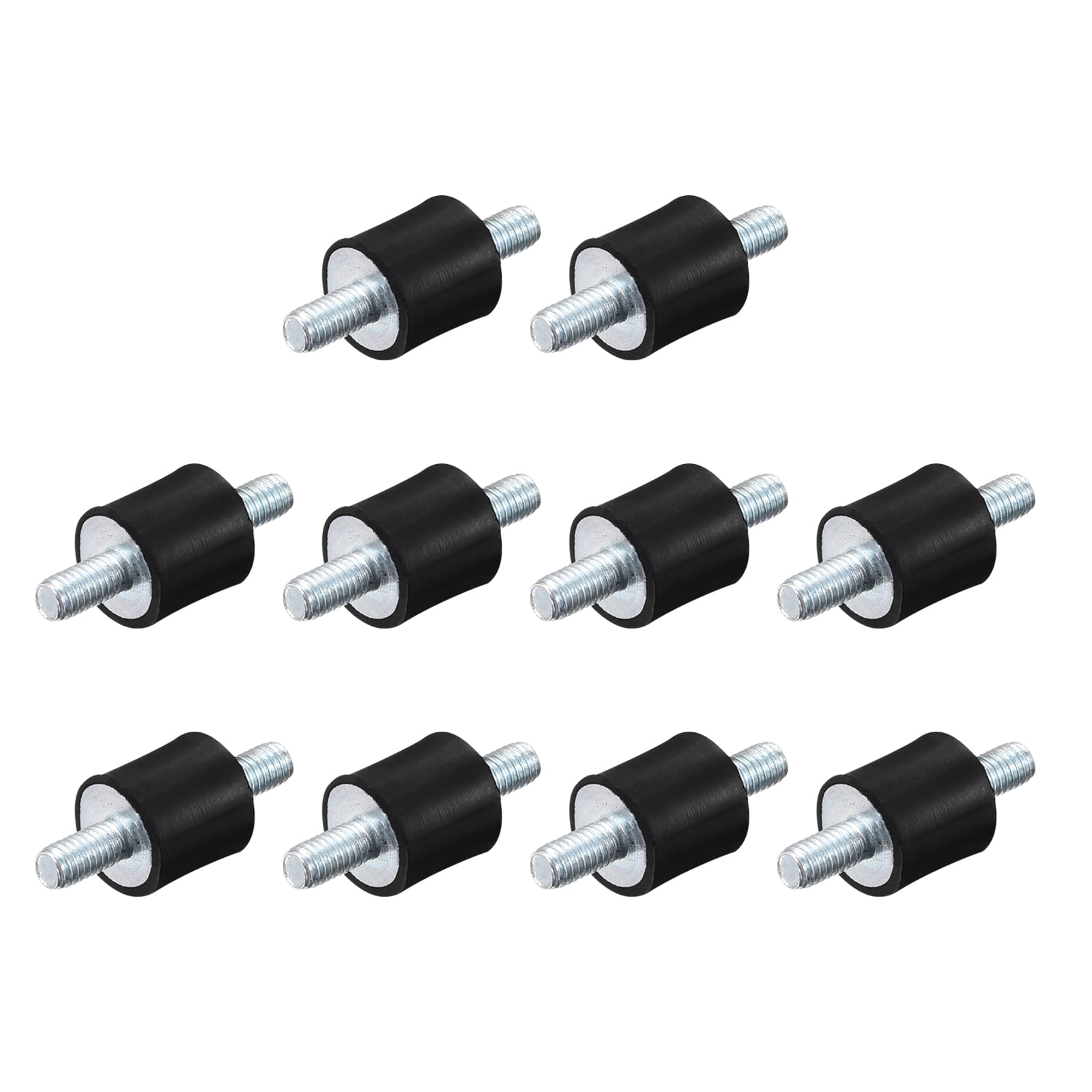 M4x10mm Rubber Mounts, 10 Pack Anti Isolator Studs Shock Absorber Male ...
