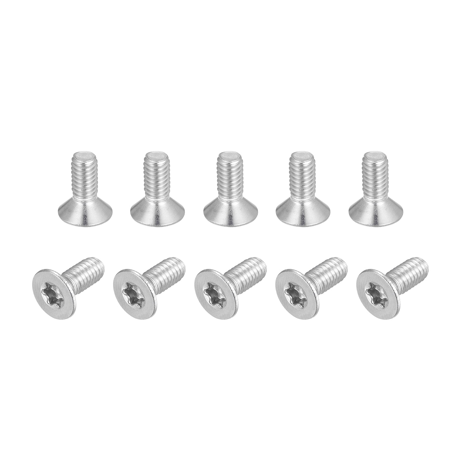 M4x10mm Torx Security Machine Screws, 10 Pack 316 Stainless Steel ...