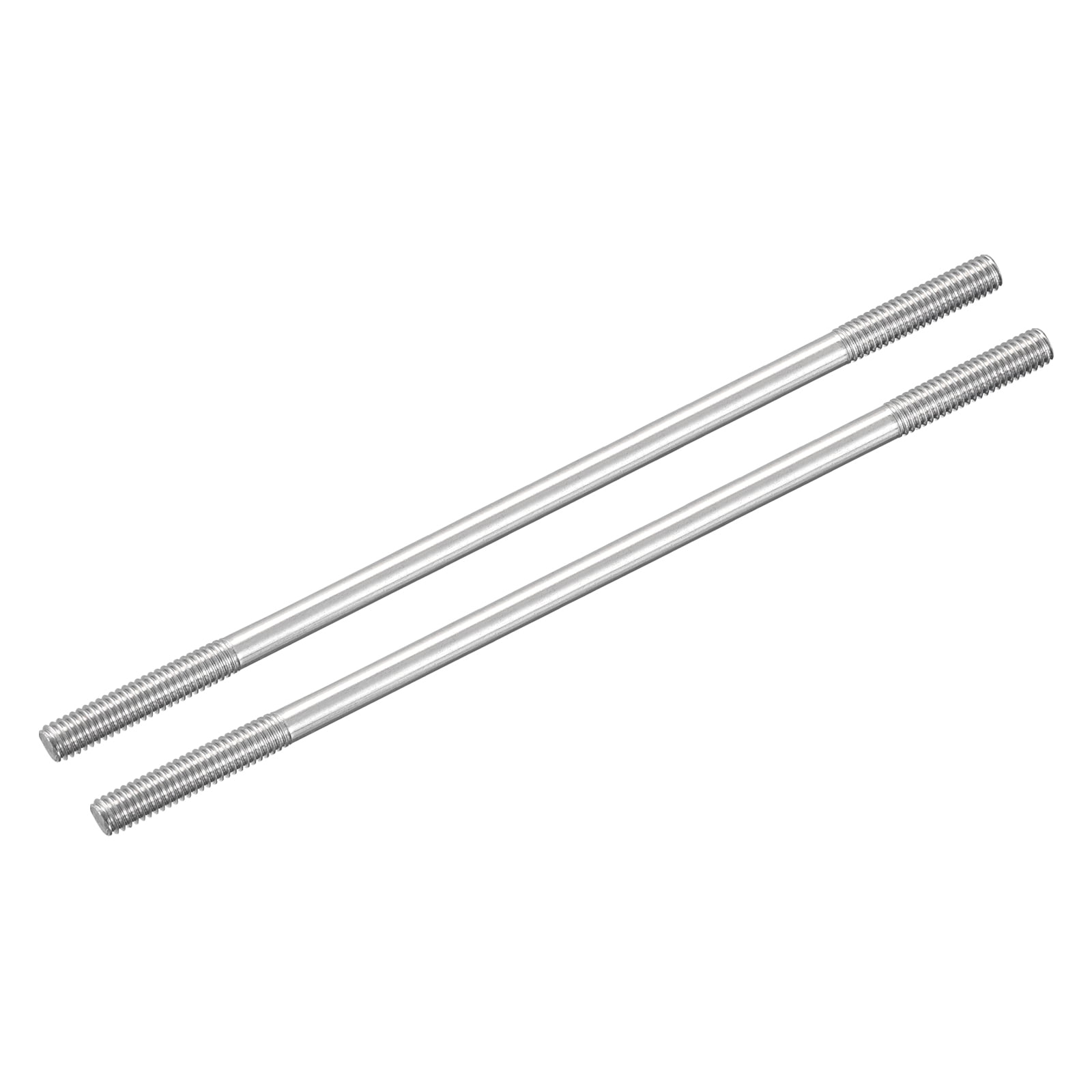 M4x110mm 304 Stainless Steel Push Rod Double End Threaded Rod for DIY ...