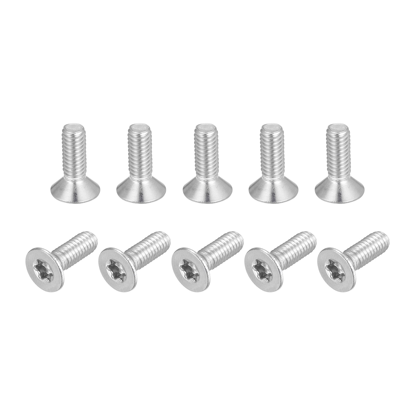 M4x12mm Torx Security Machine Screws, 10 Pack 316 Stainless Steel ...