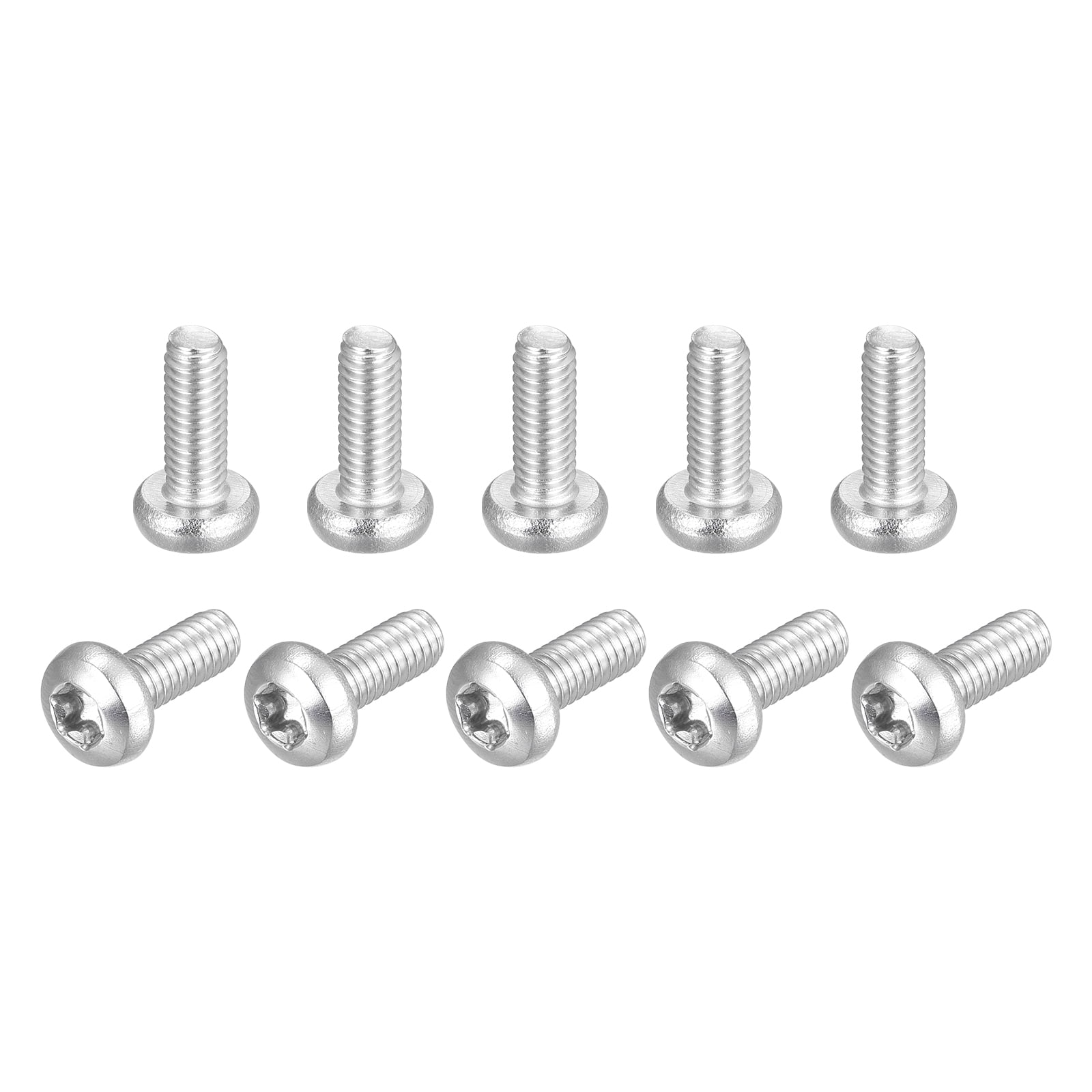 M4x14mm Torx Security Machine Screws, 10 Pack 316 Stainless Steel Pan ...
