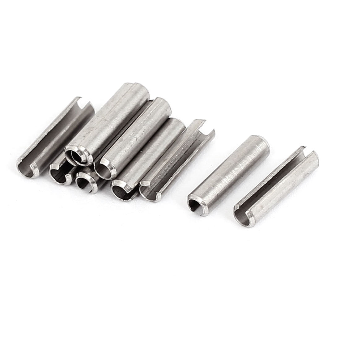 M4x18mm 304 Stainless Steel Split Spring Roll Dowel Pins Fasteners ...