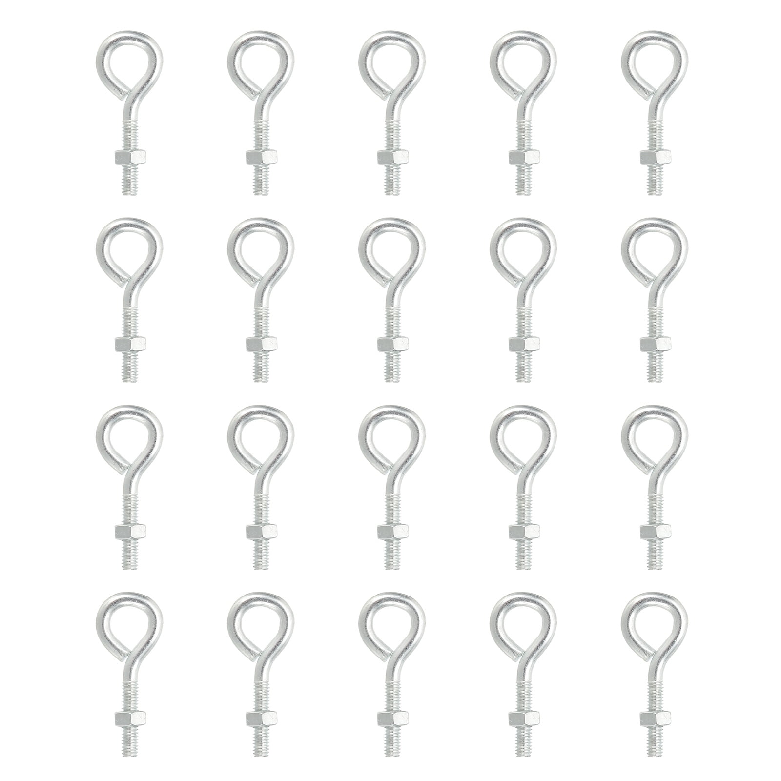 Uxcell Eye Bolts with Nuts, Shoulder Swing Lifting Eye Bolt Carbon ...
