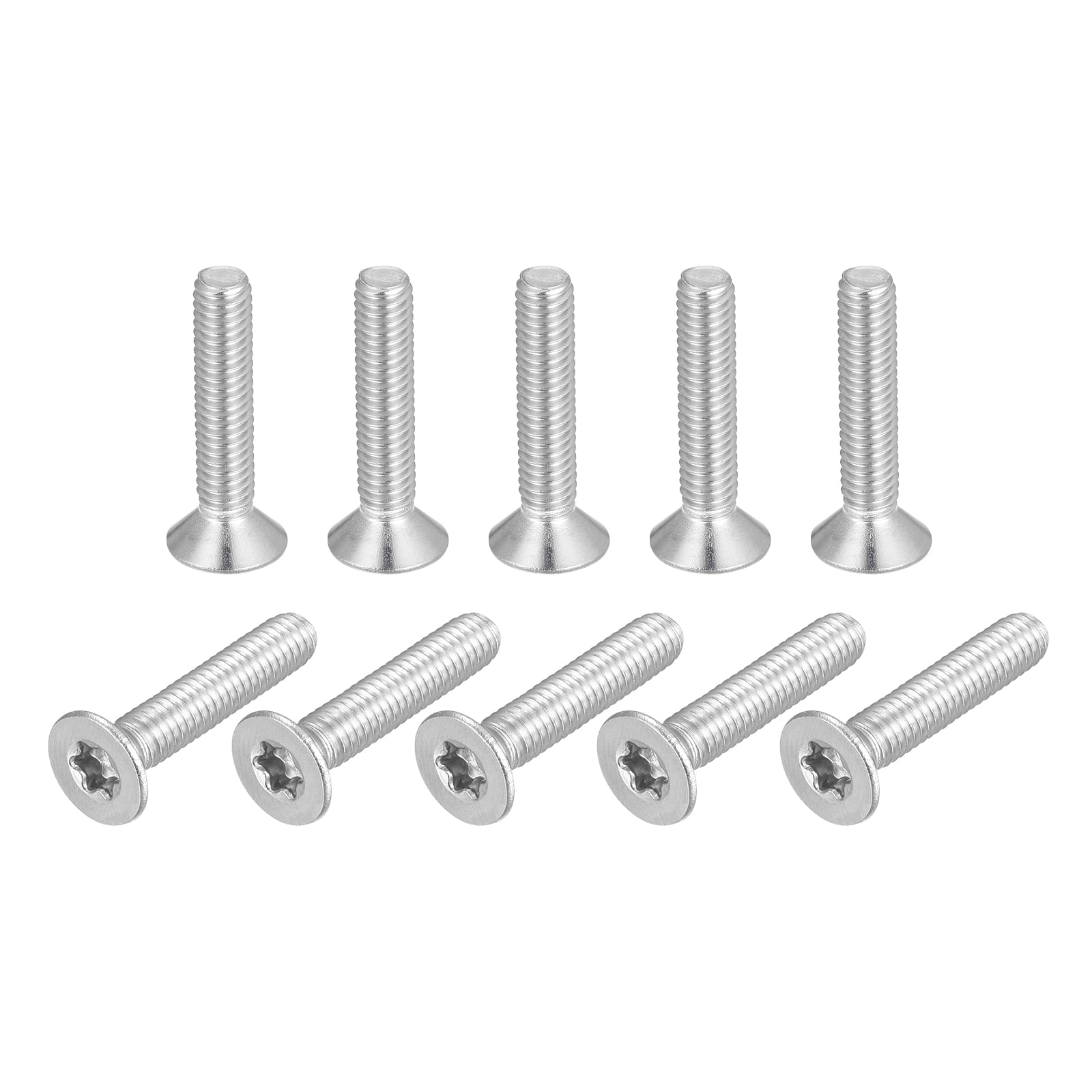 M4x20mm Torx Security Machine Screws, 10 Pack 316 Stainless Steel ...