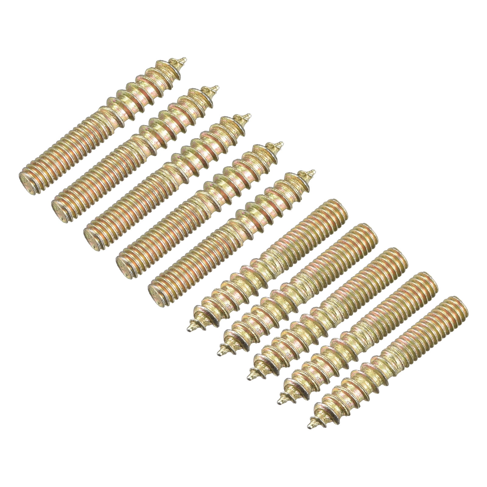 M4x25mm Hanger Bolts, 24 Pack Double Ended Thread Dowel Screws ...