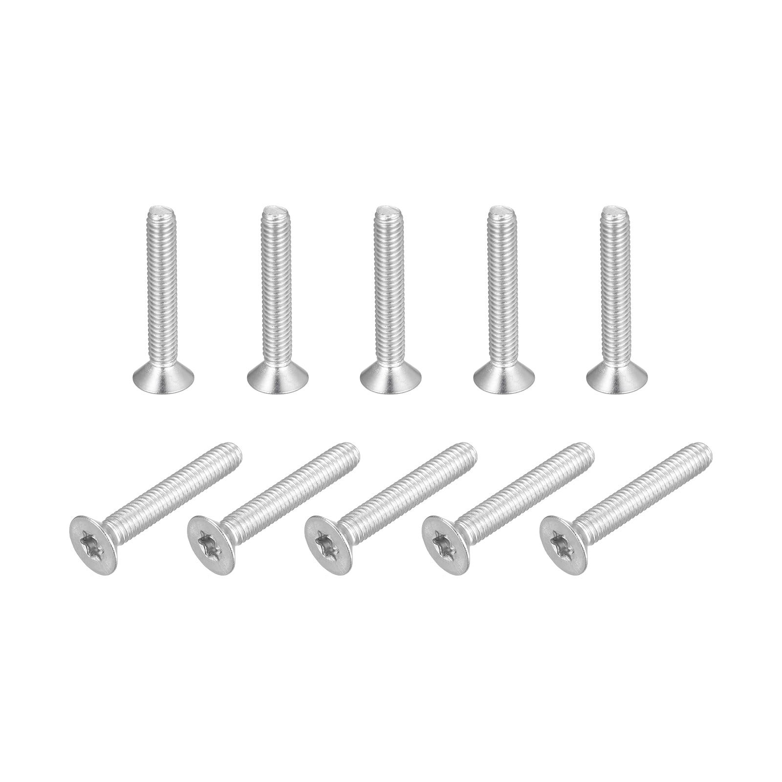 M4x25mm Torx Security Machine Screws, 10 Pack 316 Stainless Steel ...